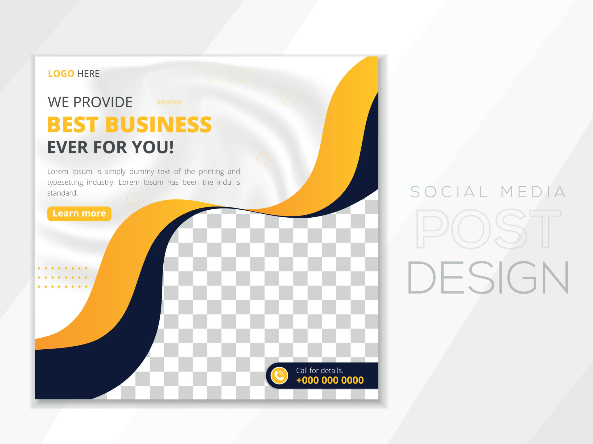 Social Media Post Design Template In Square Size 20815611 Vector Art social-media-post-design-template-in-square-size-20815611-vector-art