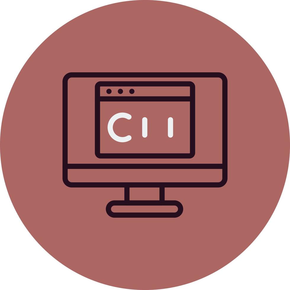 Programming Language Vector Icon 20834208 Vector Art At Vecteezy