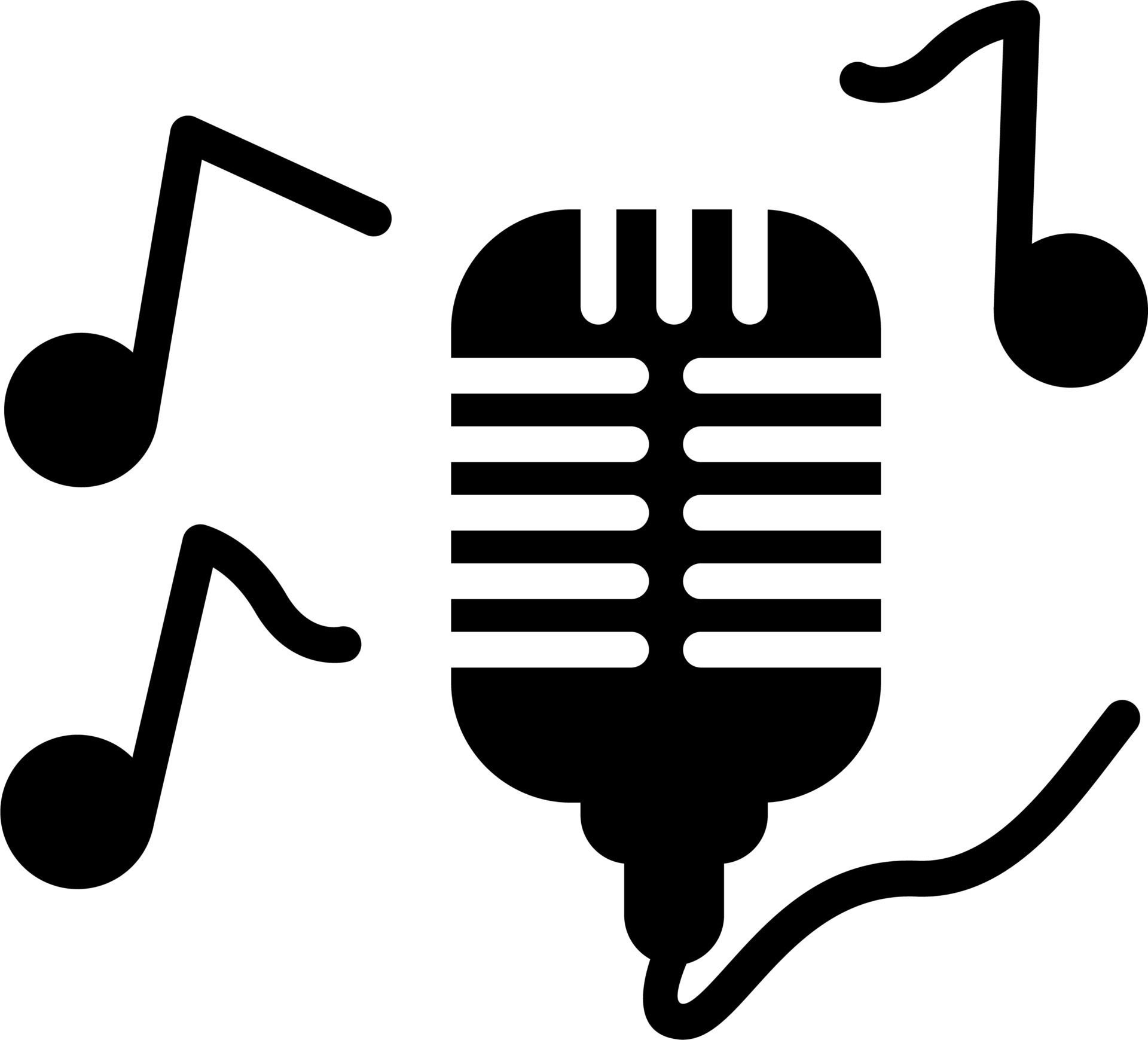 Singing Vector Icon 20834751 Vector Art at Vecteezy