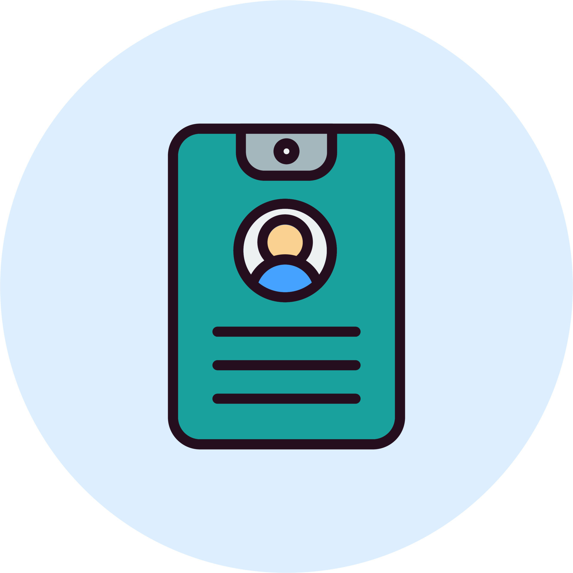Security Pass Vector Icon 20837022 Vector Art At Vecteezy