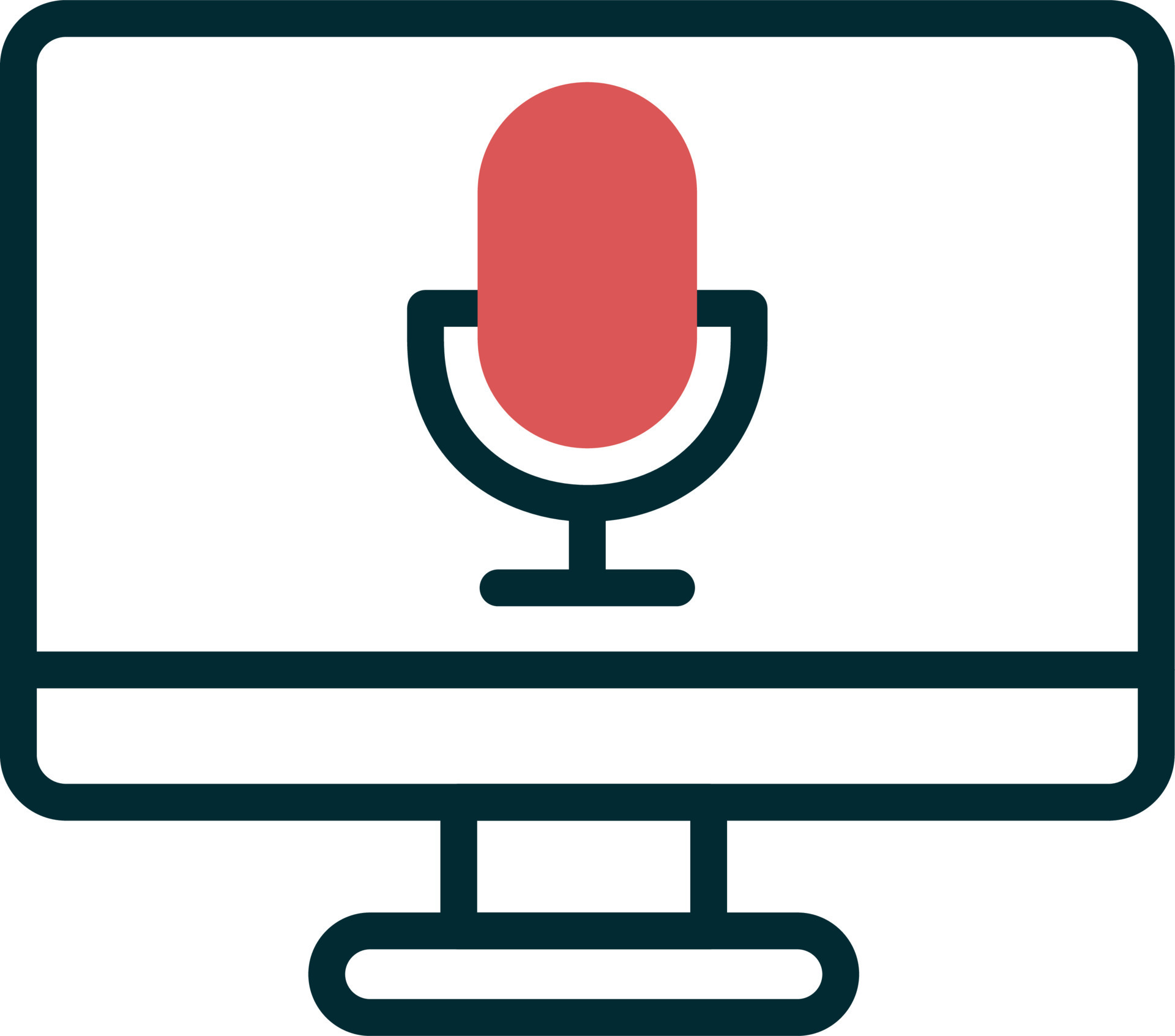 Voice Recorder Vector Icon 20837938 Vector Art at Vecteezy