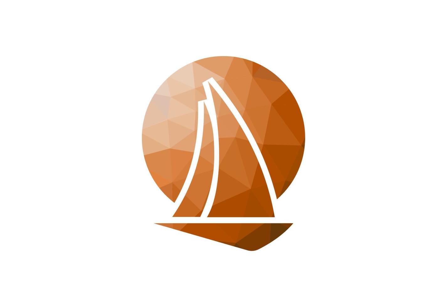 Low Poly And Ship Boat Logo Design Vector Design Template 20843952 low-poly-and-ship-boat-logo-design-vector-design-template-20843952