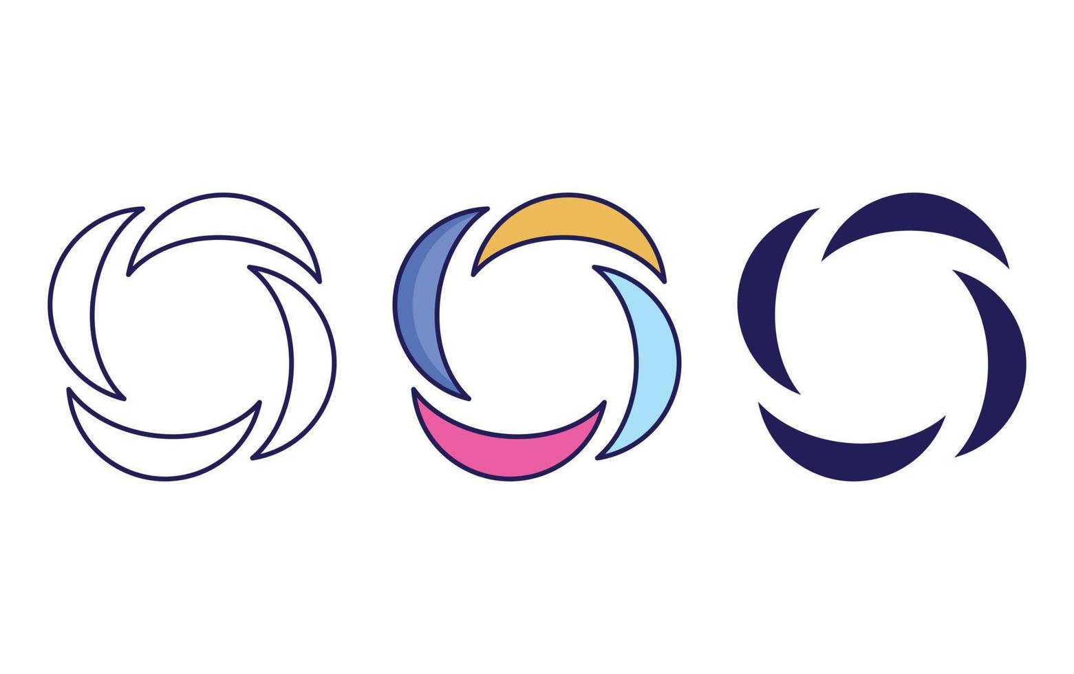 Abstract Shapes icon 20848135 Vector Art at Vecteezy