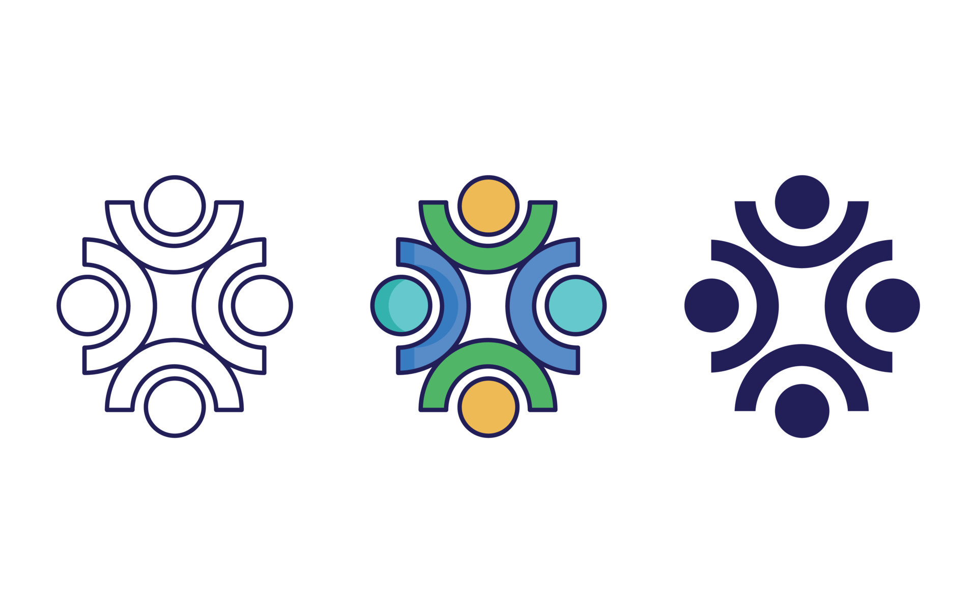 Abstract Shapes icon 20848142 Vector Art at Vecteezy