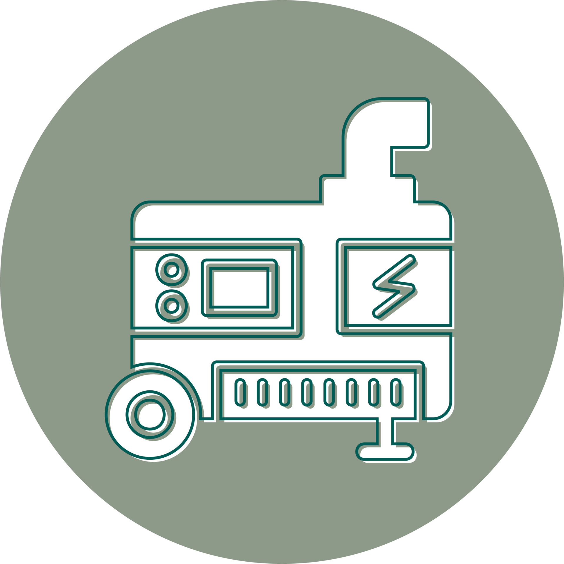 Electric Generator Vector Icon 20853323 Vector Art at Vecteezy Electric Generator Vector Icon 20853323 Vector Art at Vecteezy