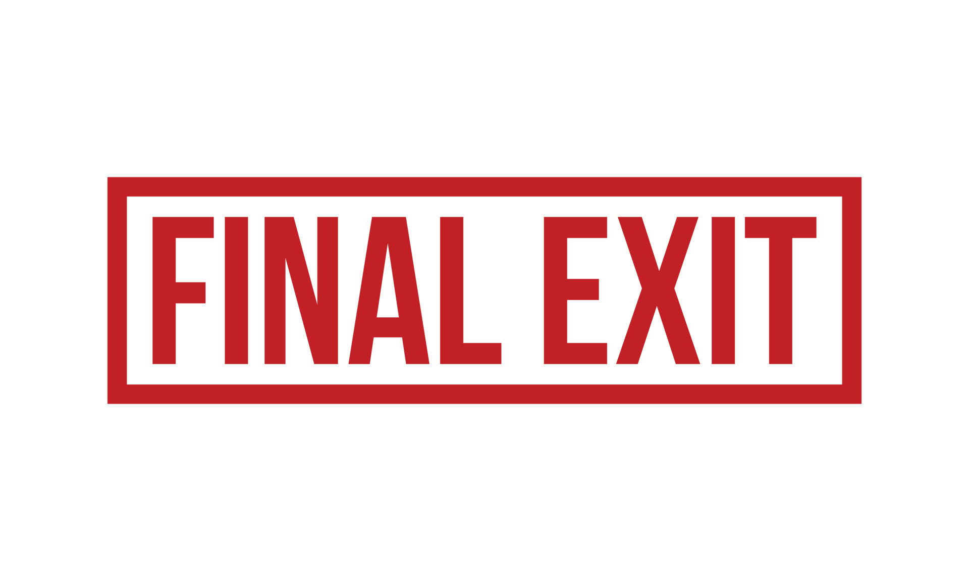 Final Exit Rubber Stamp. Red Final Exit Rubber Grunge Stamp Seal Vector ... Final Exit Rubber Stamp. Red Final Exit Rubber Grunge Stamp Seal Vector ...