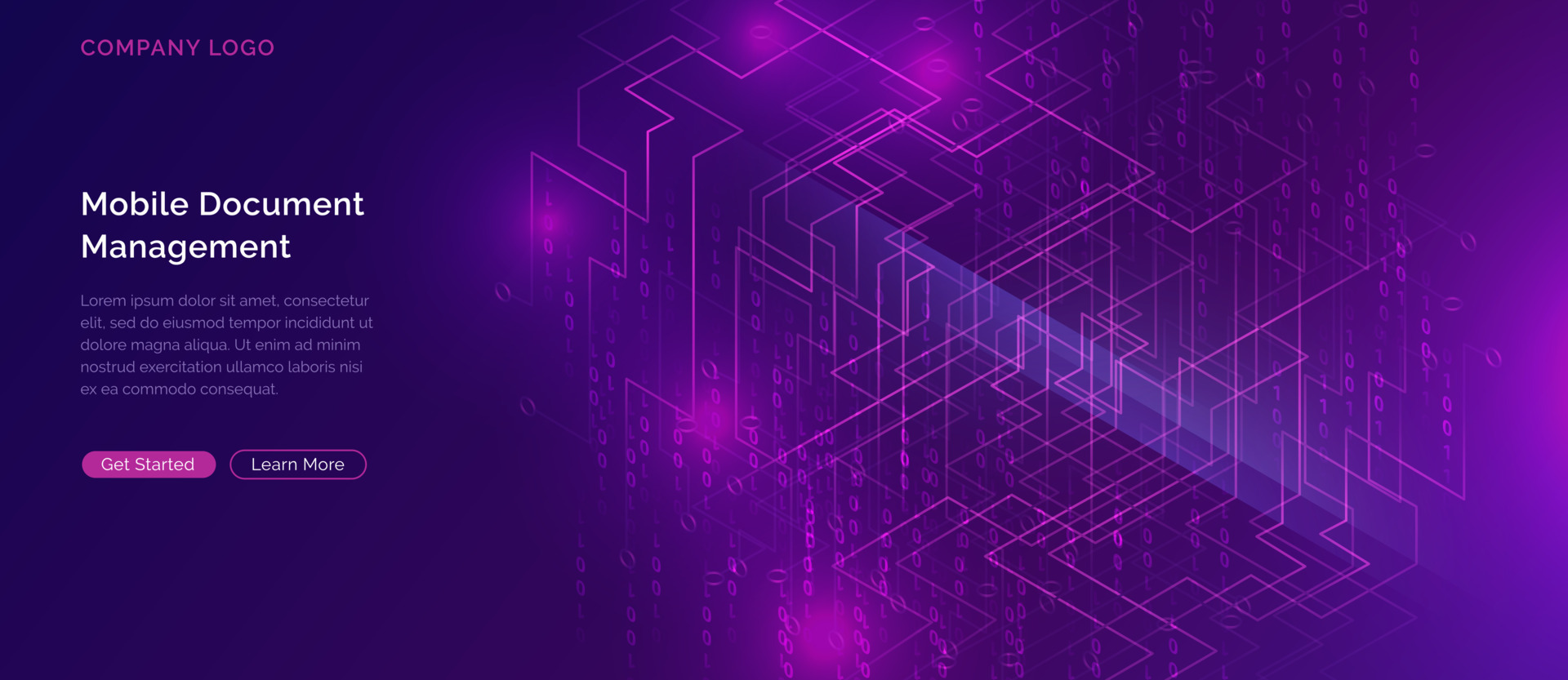 Big Data Waterfall Streams Of Digital Binary Code 20867457 Vector Art At Vecteezy