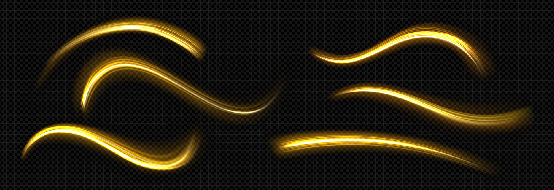 Light lines effect of neon glow motion trails 20867979 Vector Art at Vecteezy