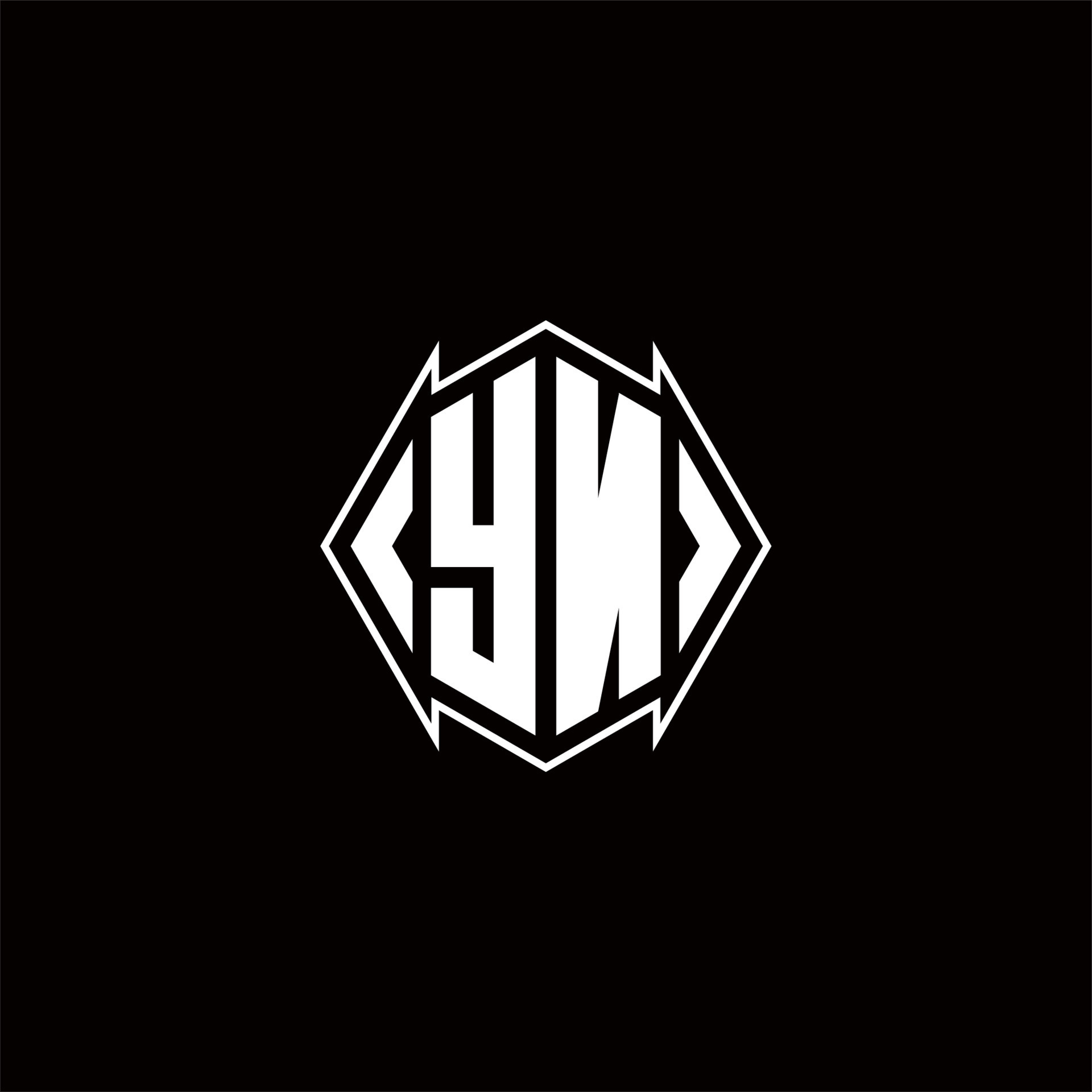 YN Logo monogram with shield shape designs template 20872495 Vector Art ... YN Logo monogram with shield shape designs template 20872495 Vector Art ...