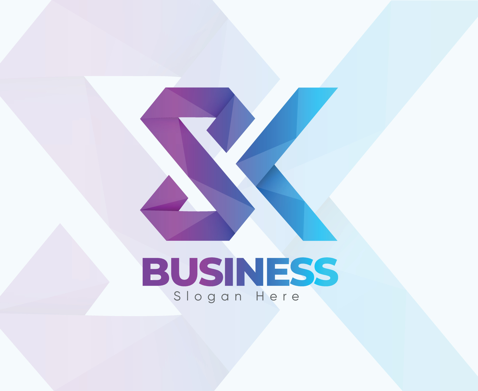 Creative Excellent Digital Modern SK Logo Template Design, Premium Quality And Gradient Color ...