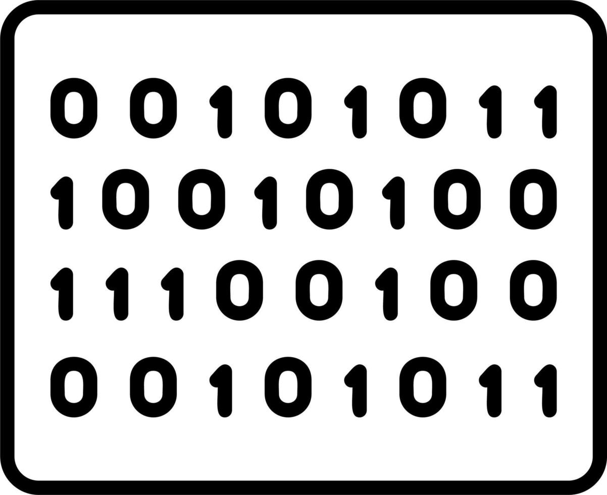 Binary Code Vector Icon 20876423 Vector Art at Vecteezy Binary Code Vector Icon 20876423 Vector Art at Vecteezy