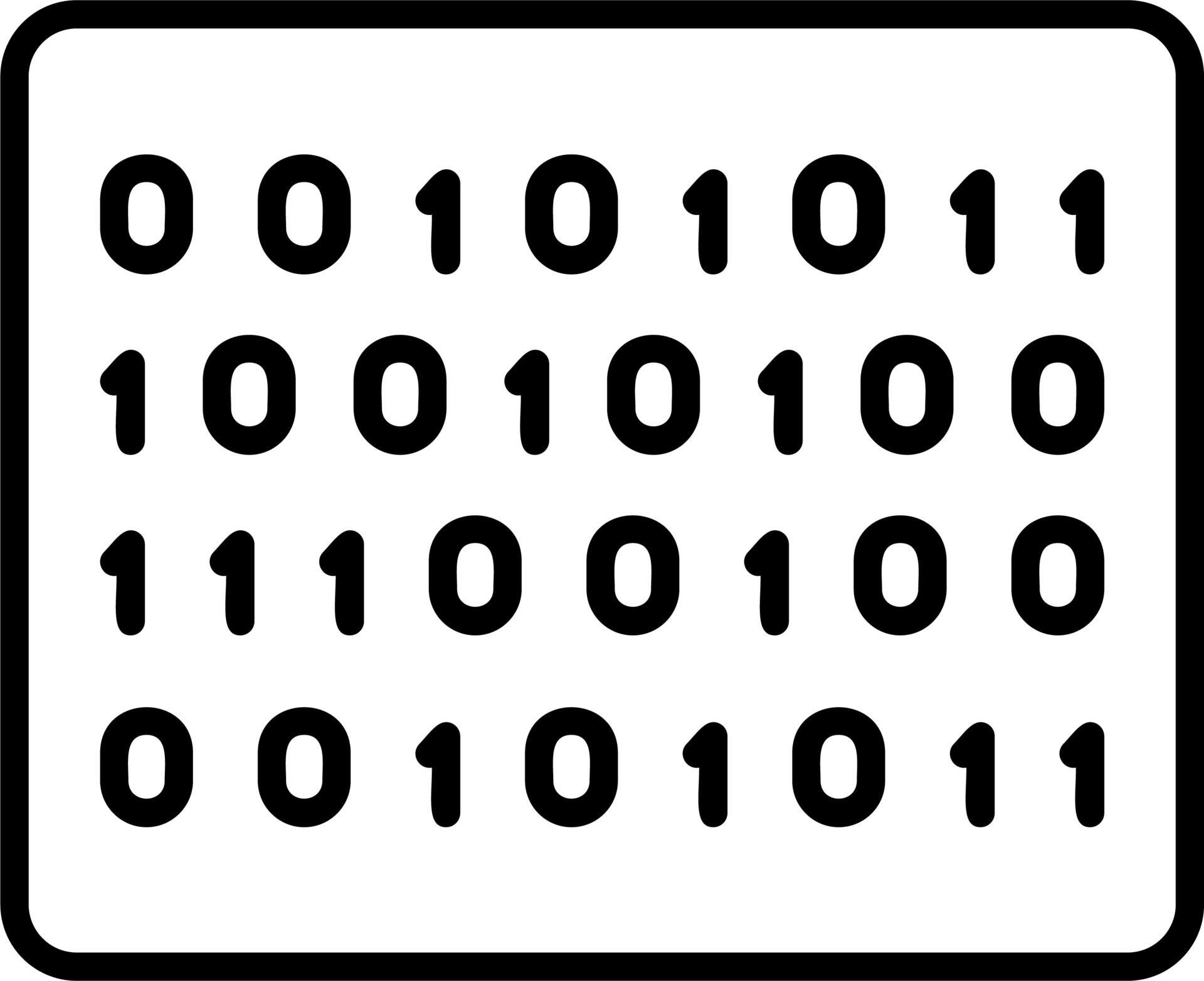 Binary Code Vector Icon 20876423 Vector Art at Vecteezy Binary Code Vector Icon 20876423 Vector Art at Vecteezy