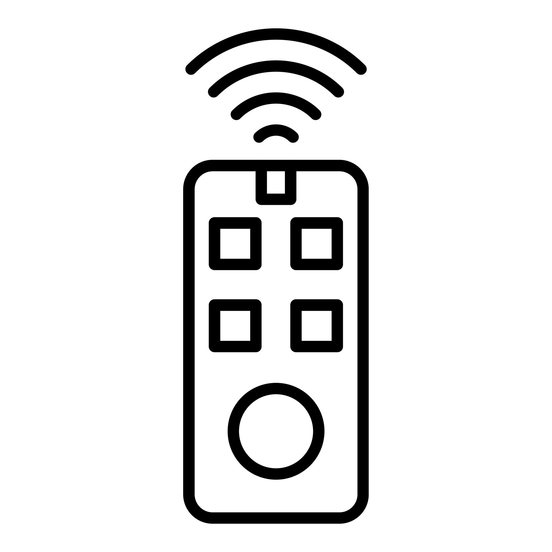 Smart Remote Control Icon Style 20879174 Vector Art At Vecteezy