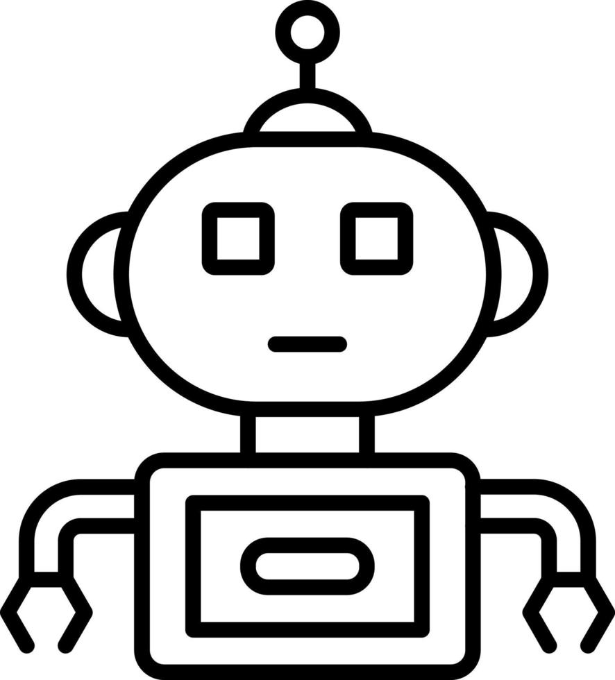 Robot Icon Style 20879338 Vector Art at Vecteezy