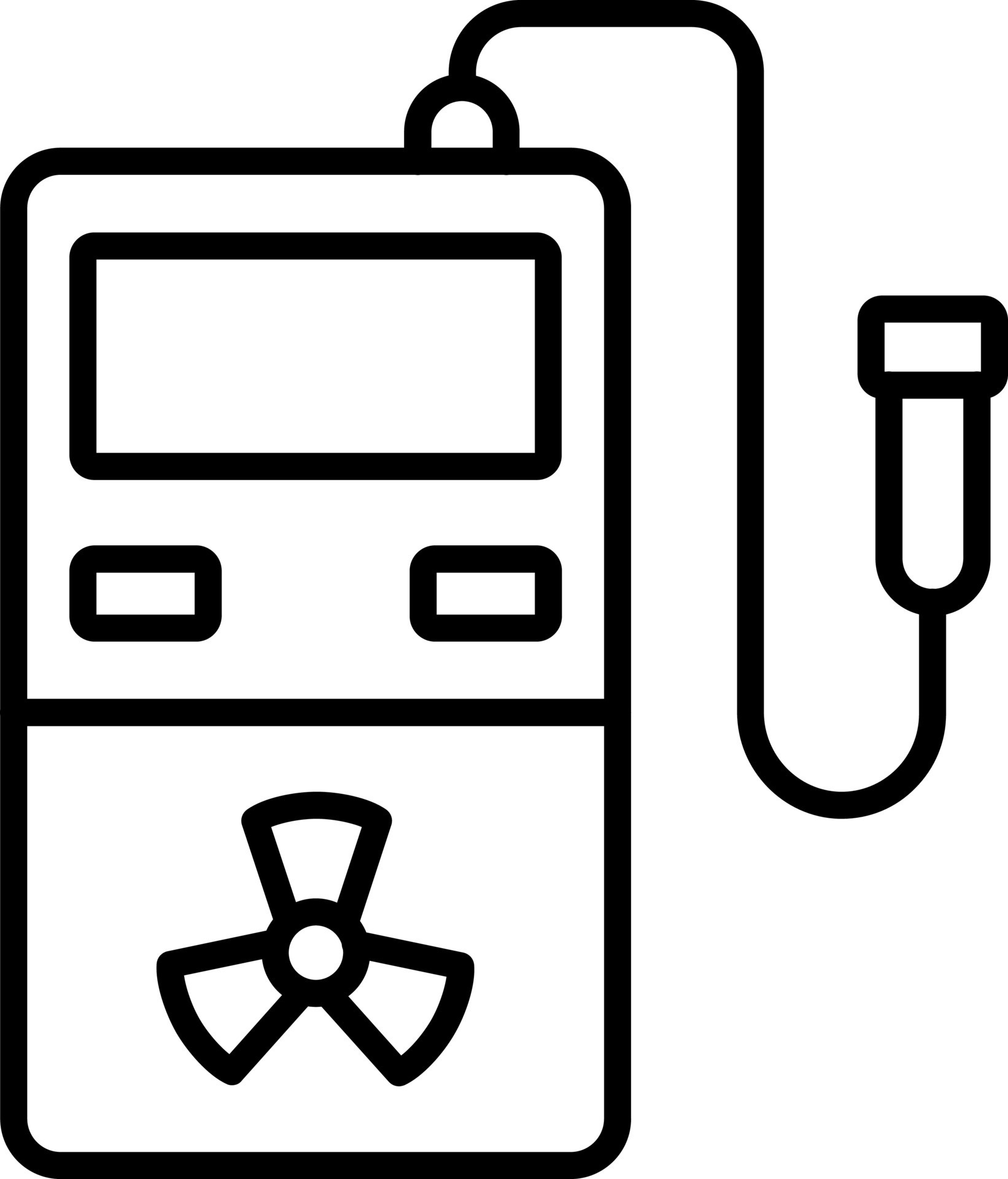 Radiation Detector Icon Style 20879469 Vector Art At Vecteezy