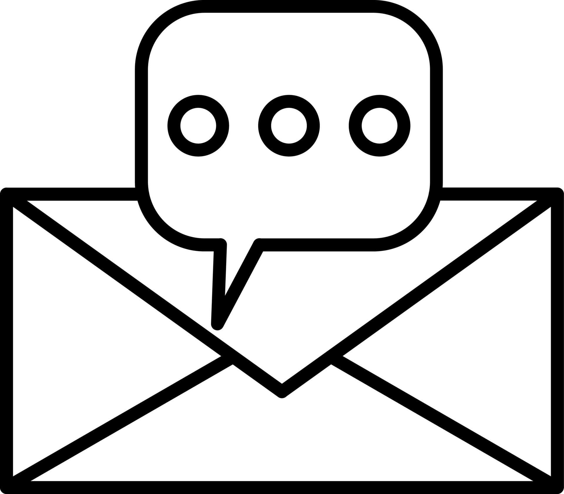 Message Icon Style 20879491 Vector Art at Vecteezy