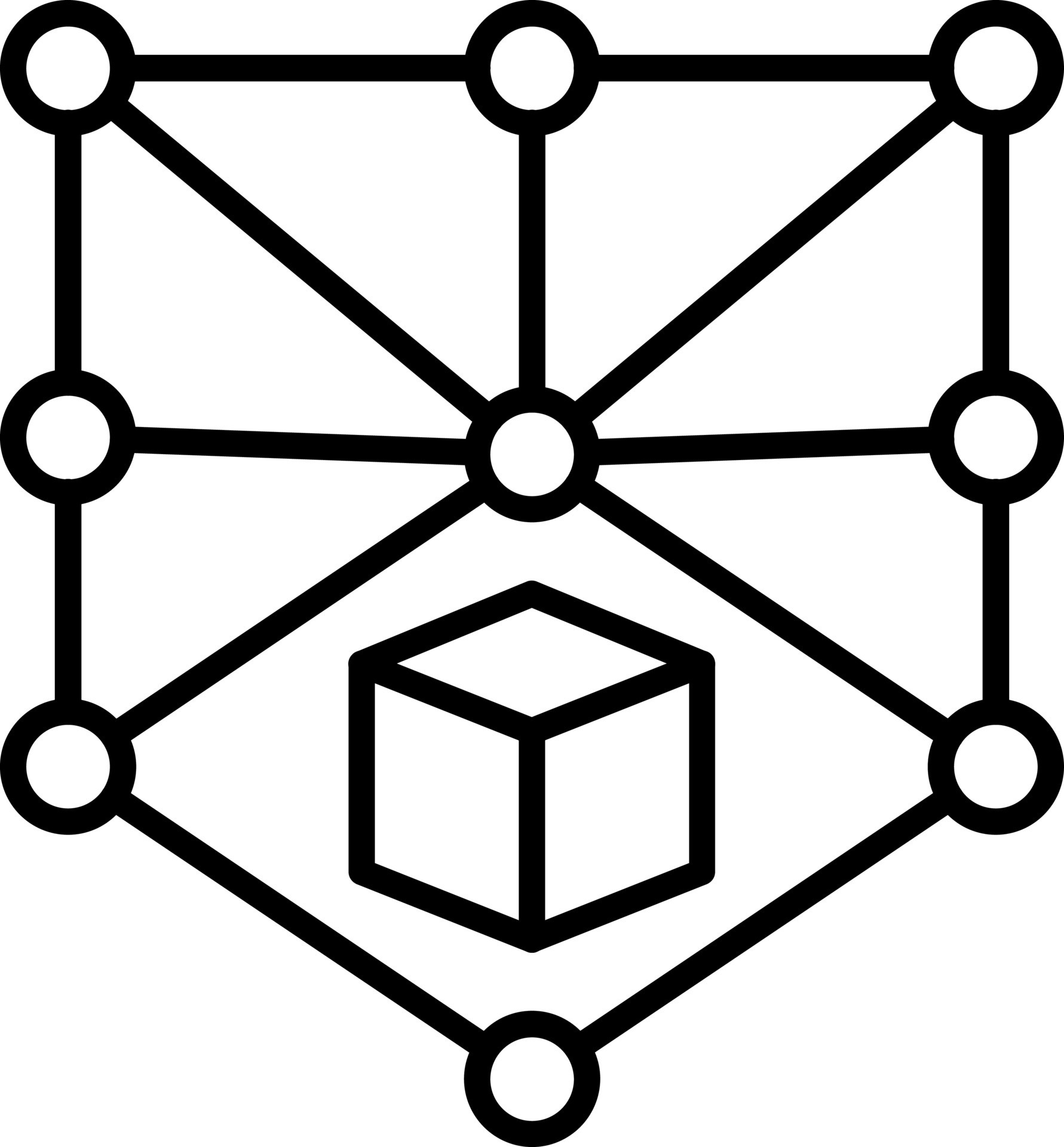 Blockchain Icon Style 20879616 Vector Art At Vecteezy