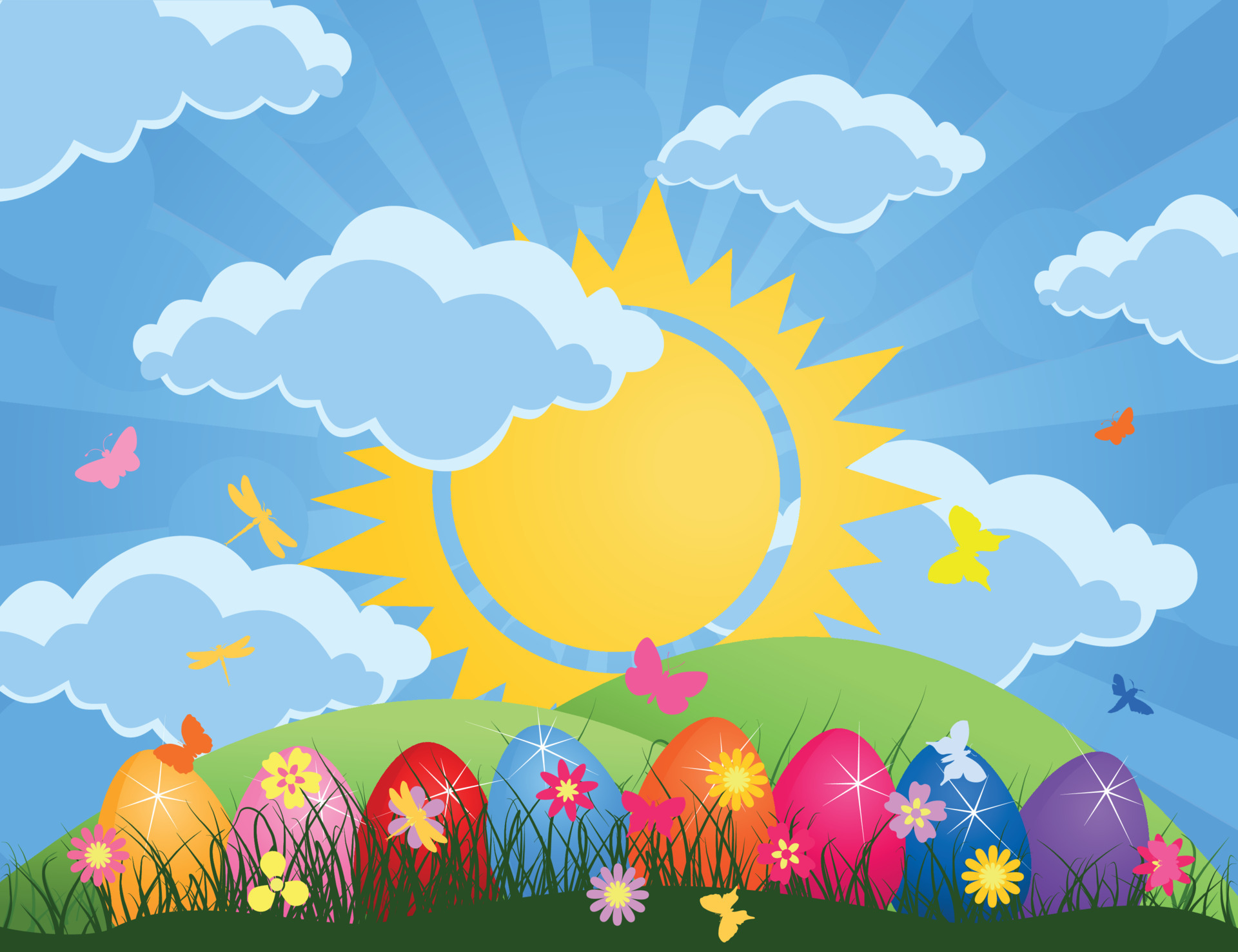 Easter holiday card 20880754 Vector Art at Vecteezy