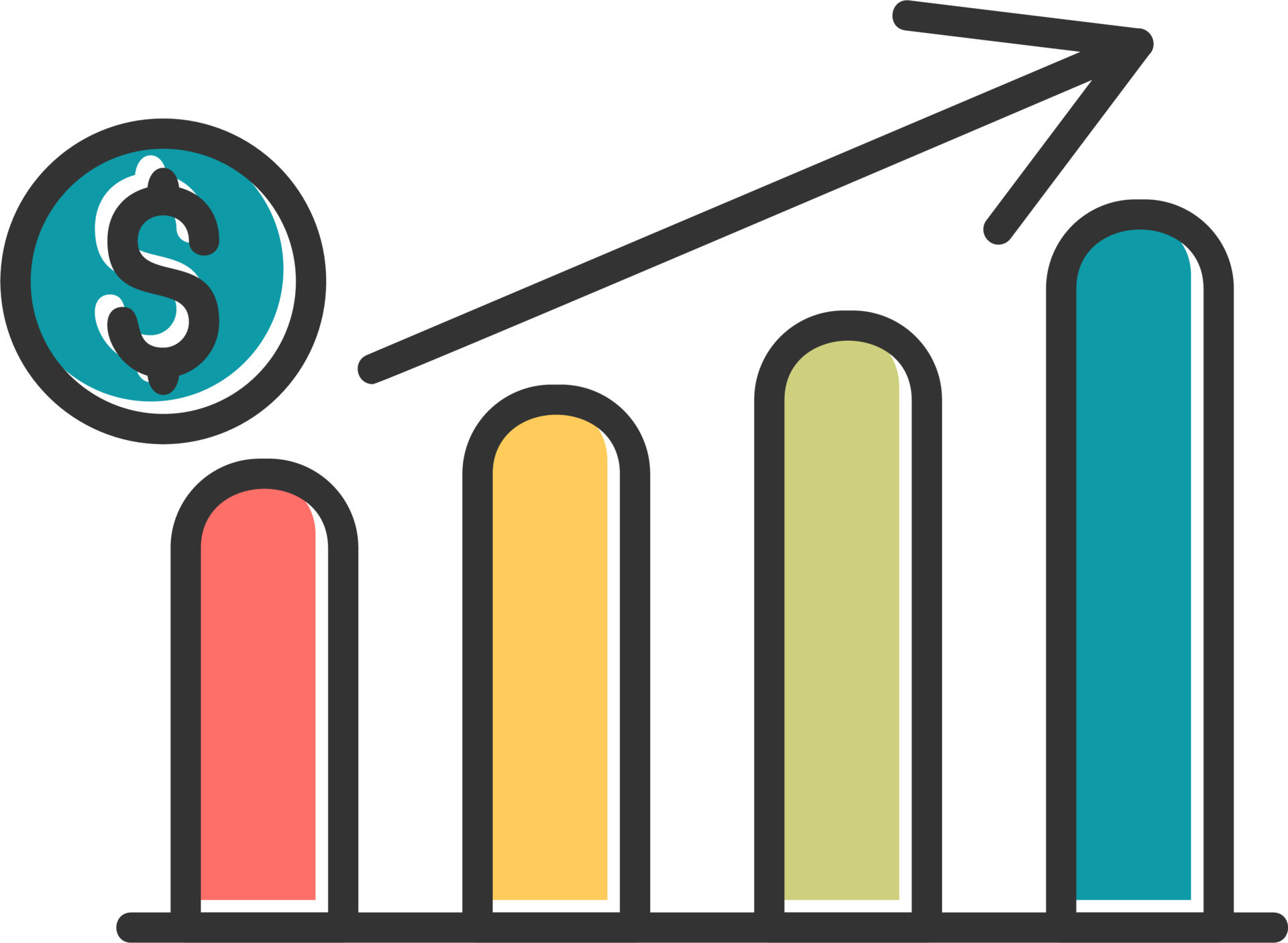Profit Growing Vector Icon 20886783 Vector Art at Vecteezy Profit Growing Vector Icon 20886783 Vector Art at Vecteezy