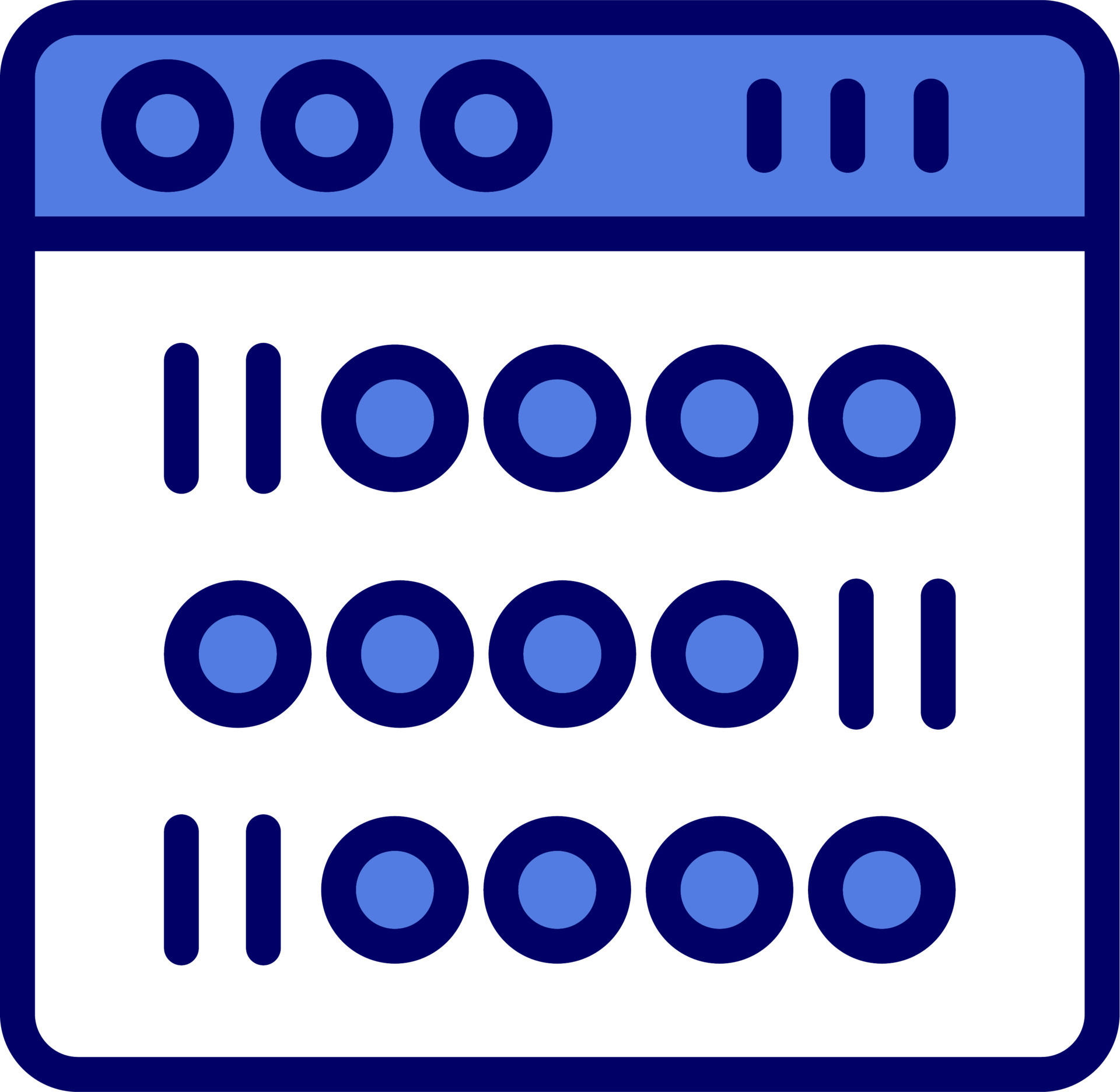 Binary Vector Icon 20889825 Vector Art at Vecteezy