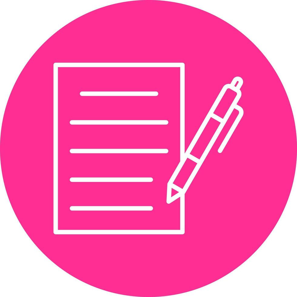 escribir icono vectorial 20892809 Vector en Vecteezy