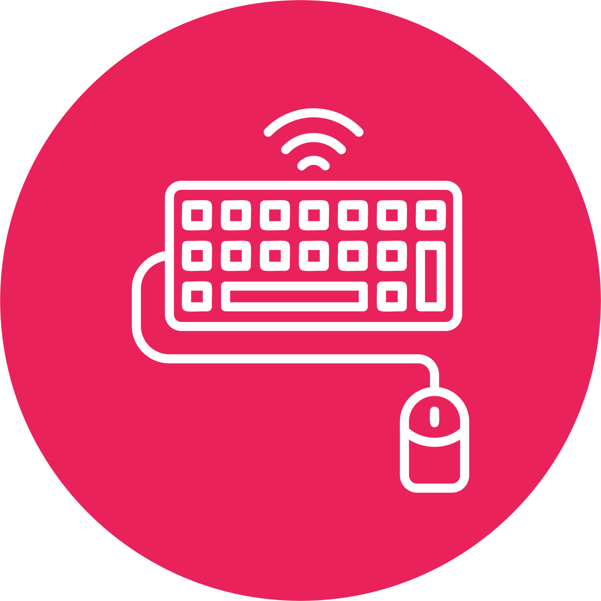 Keyboard And Mouse Vector Icon 20893321 Vector Art At Vecteezy