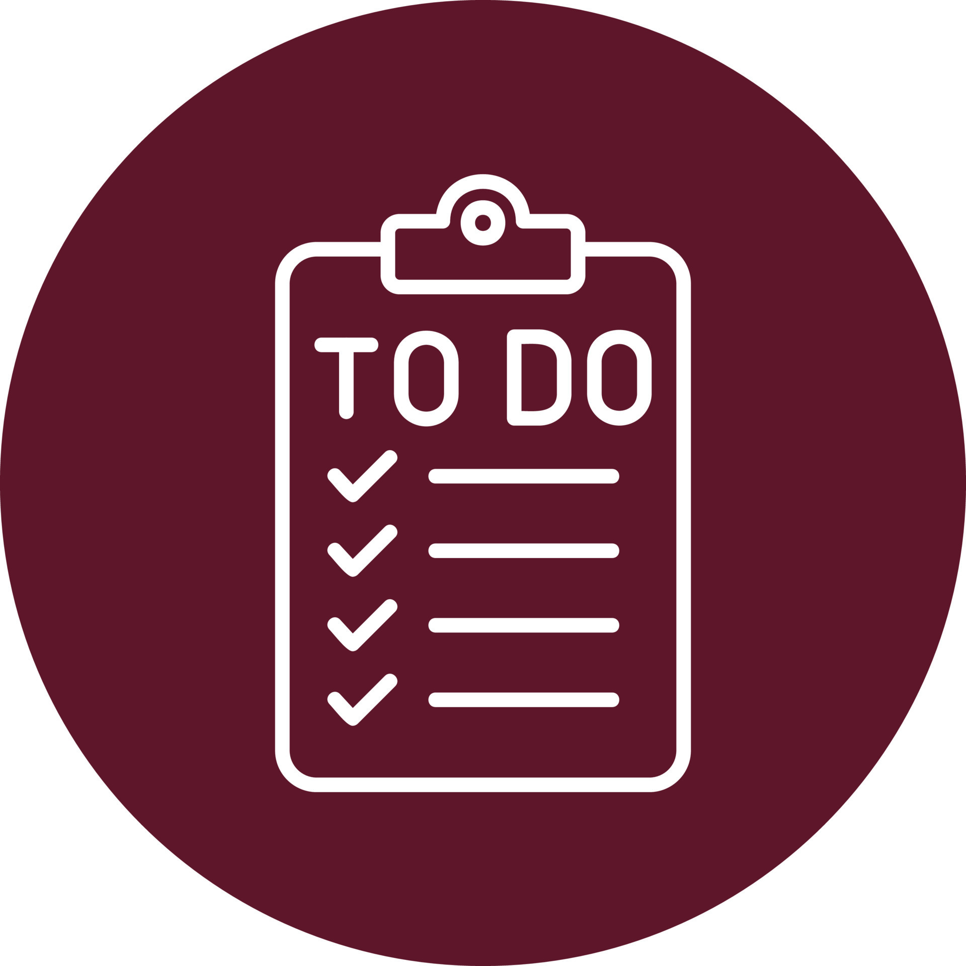 To Do List Vector Icon 20893902 Vector Art at Vecteezy