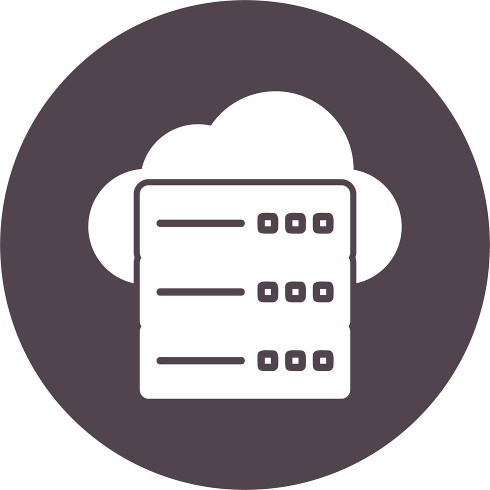 Cloud Server Vector Icon 20895785 Vector Art at Vecteezy