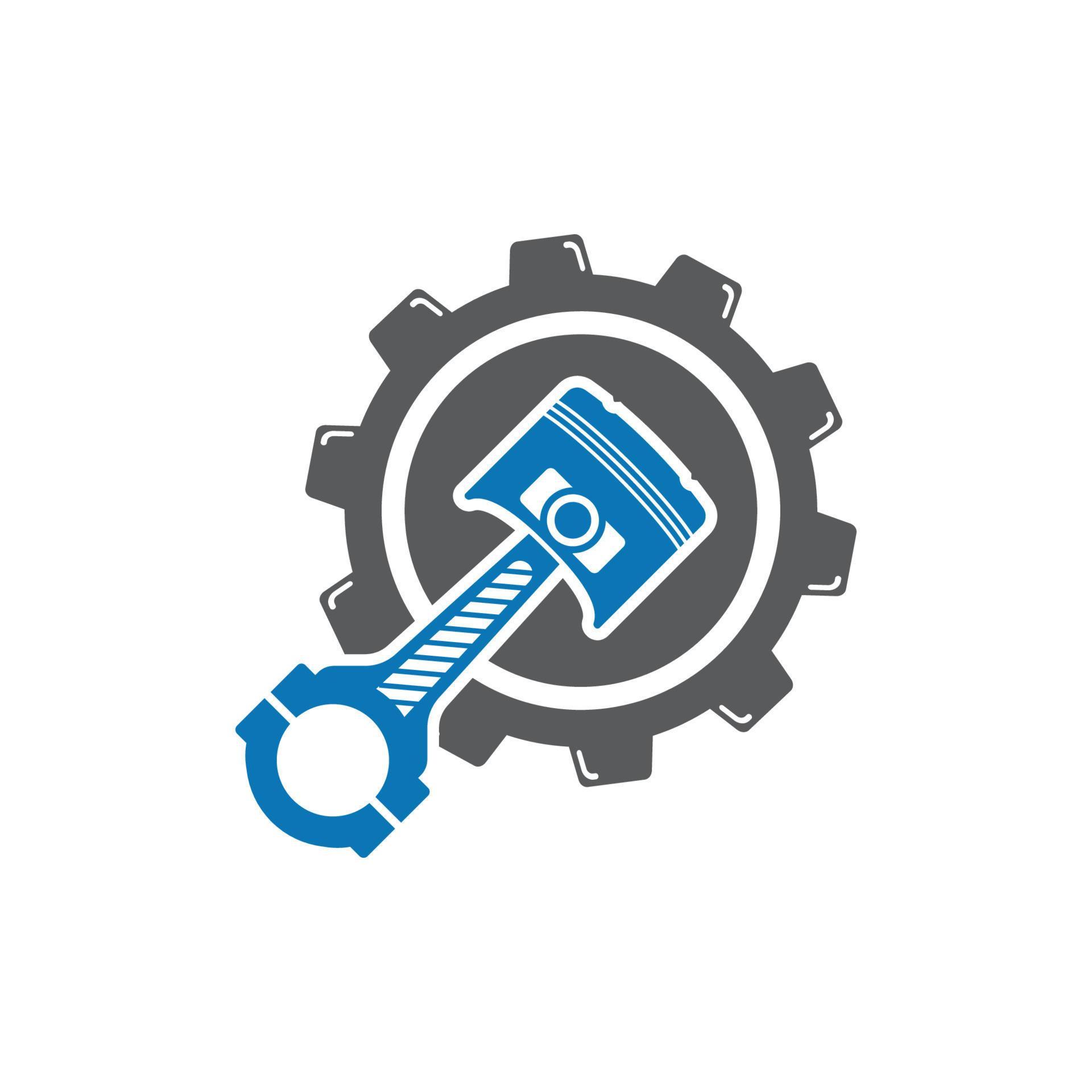 piston logo vector 20898716 Vector Art at Vecteezy