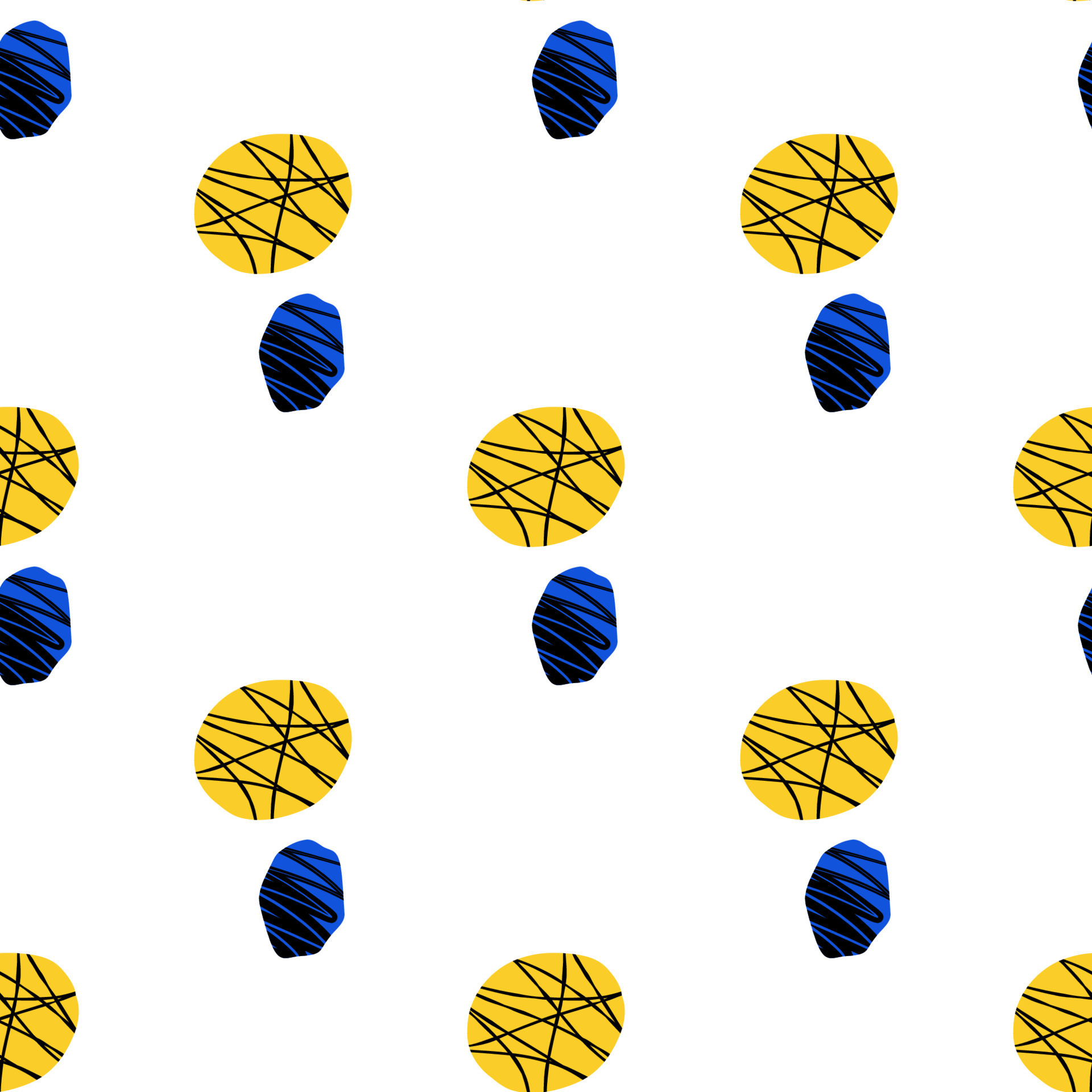 Seamless Pattern With Abstract Texture Circle Shape On White Background 20901043 Vector Art At