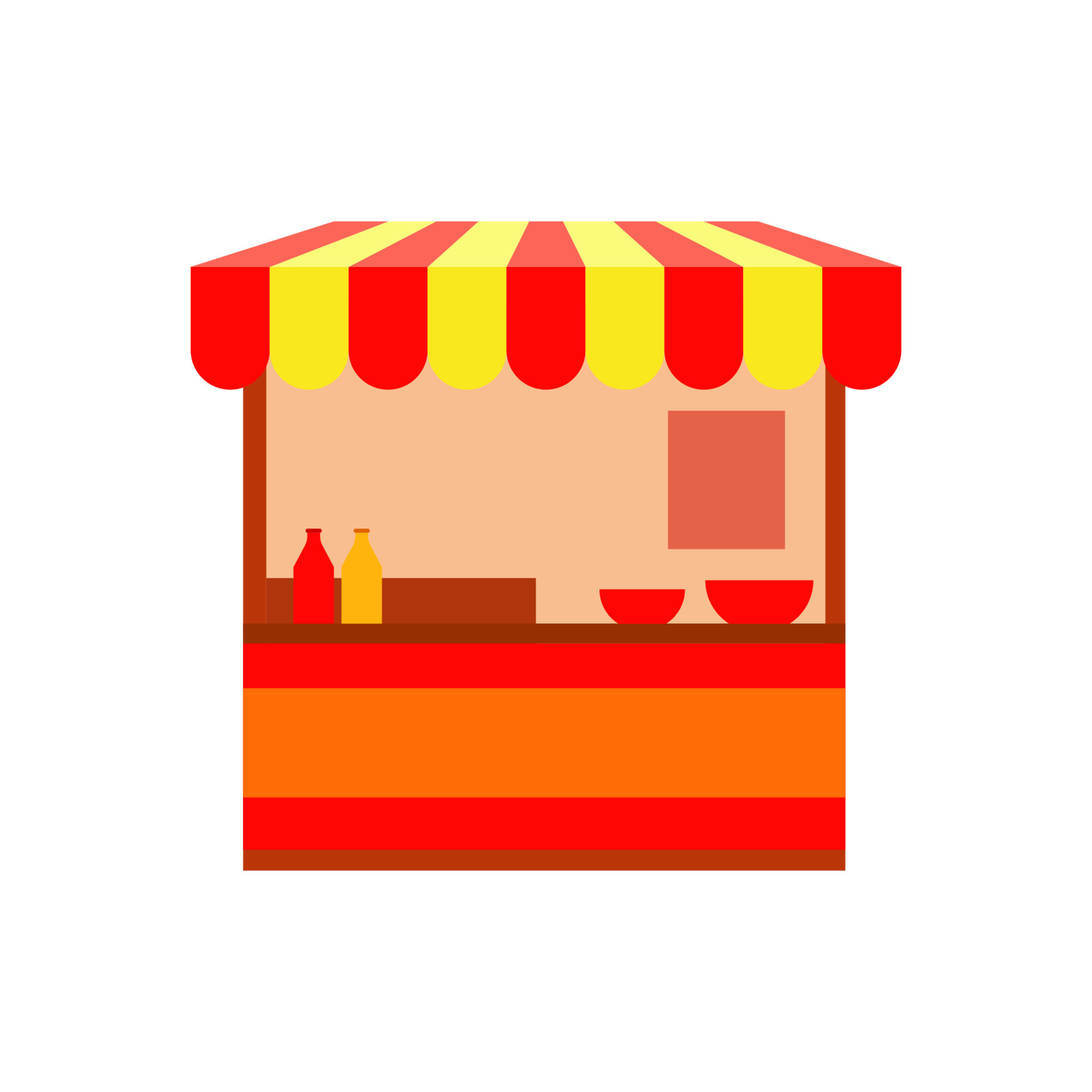 Food stall vector illustration in flat design 20906743 Vector Art at ... Food stall vector illustration in flat design 20906743 Vector Art at ...