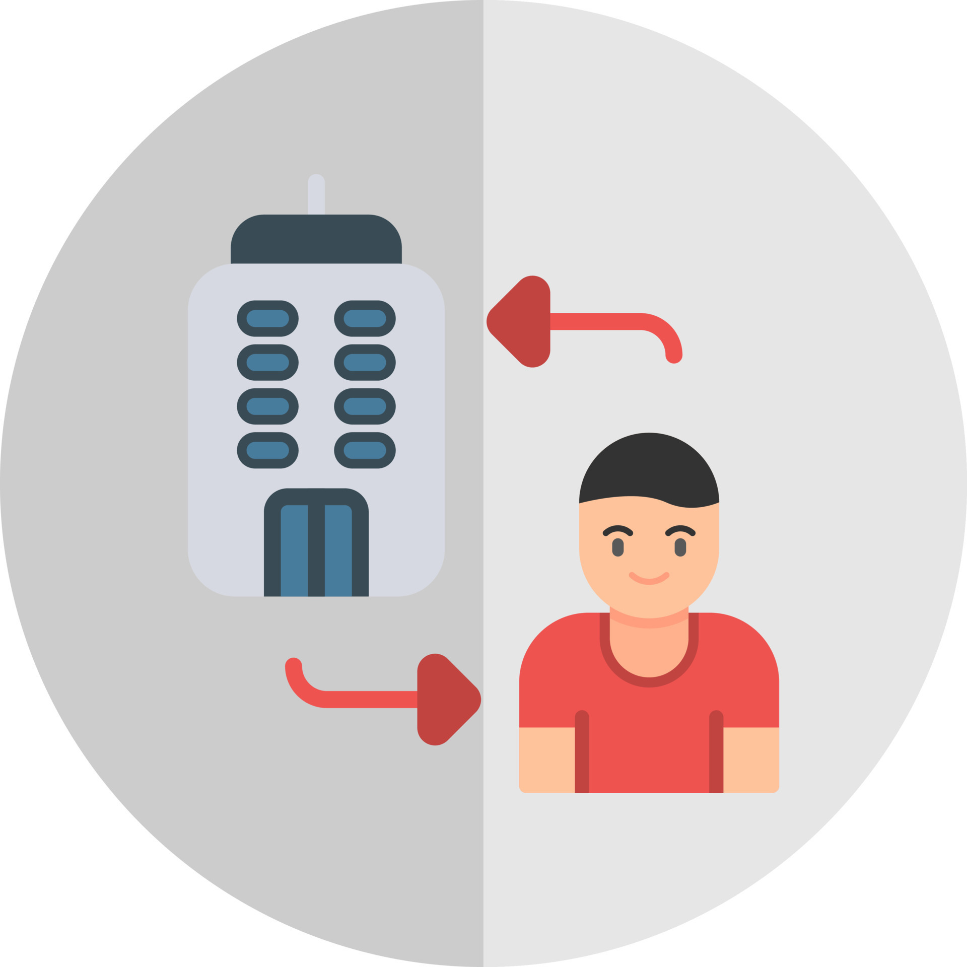 Business To Consumer Vector Icon Design 20910333 Vector Art at Vecteezy