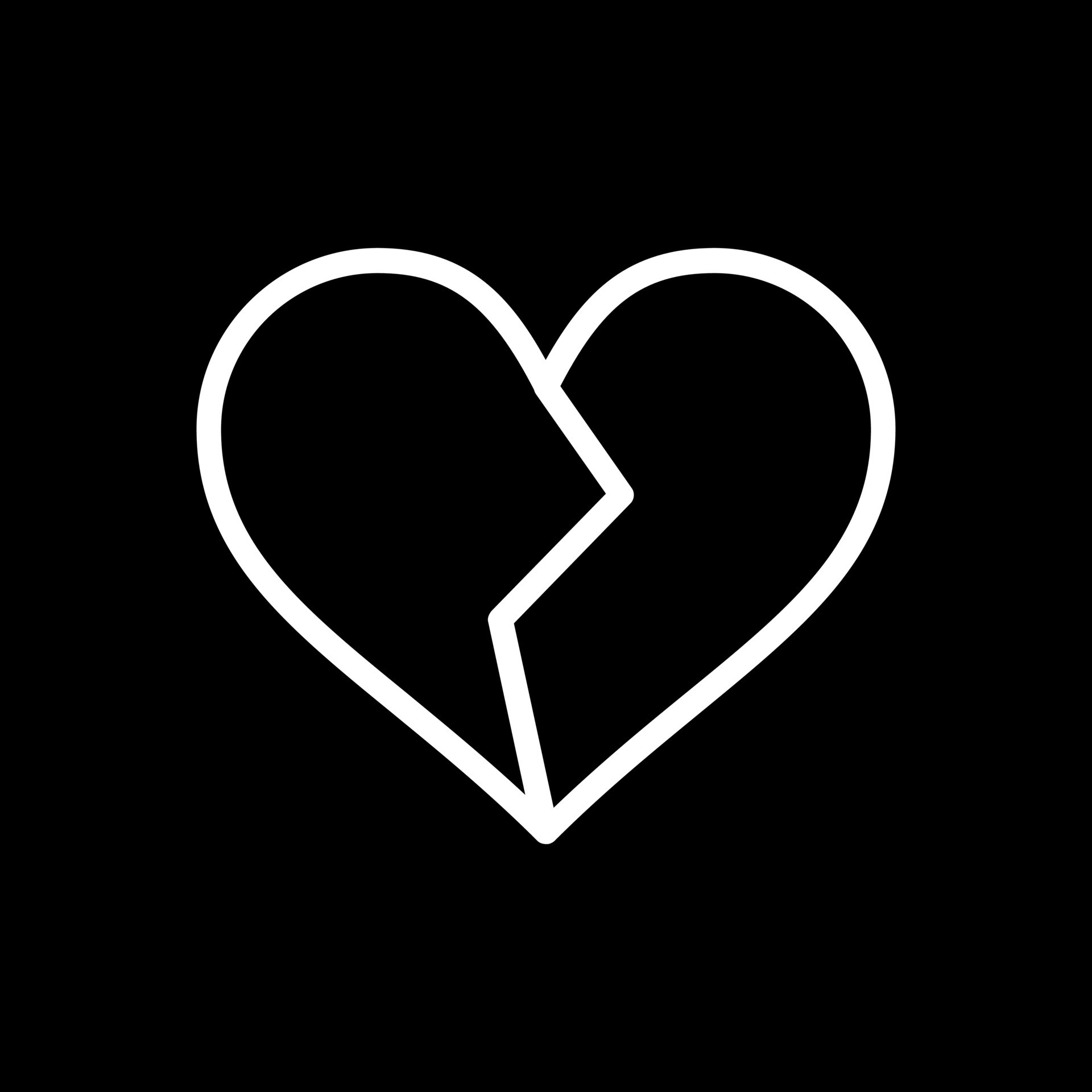 Heart Broken Vector Icon Design 20911075 Vector Art at Vecteezy