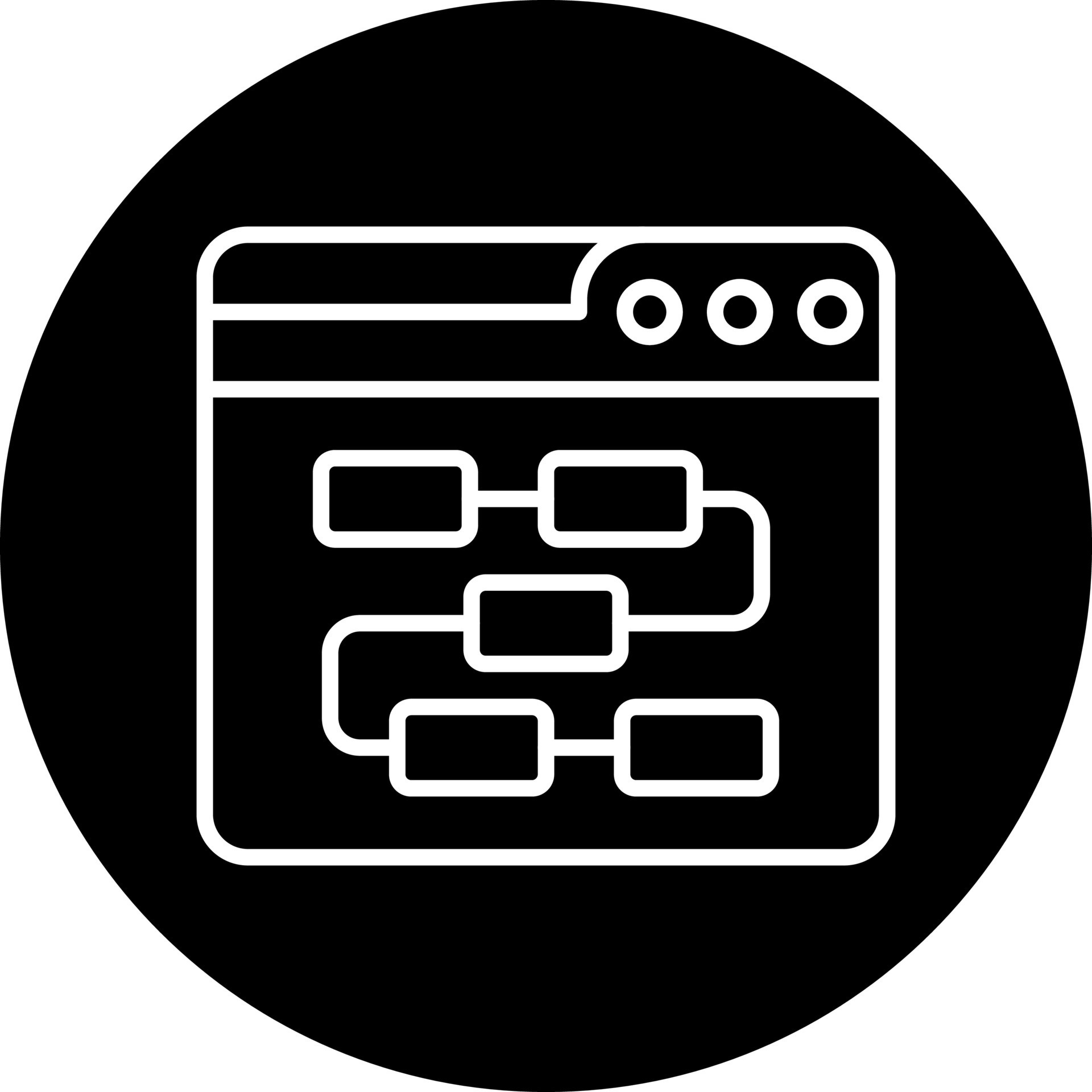 Web Algorithm Vector Icon 20915029 Vector Art At Vecteezy