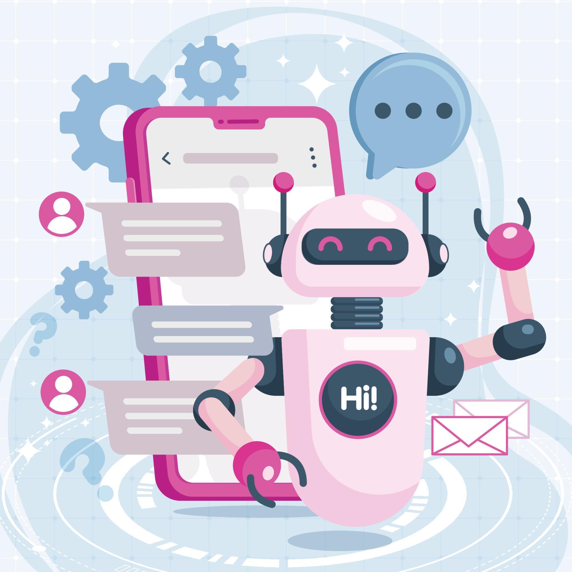 Concept of AI Personal Assistant 20917624 Vector Art at Vecteezy