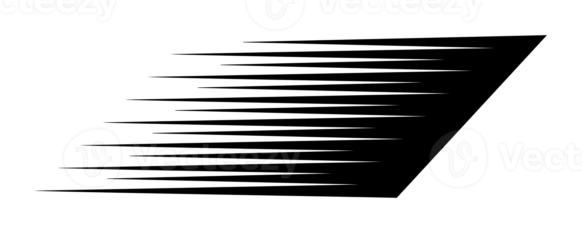 Cartoon speed lines. high speed movement 20918235 PNG