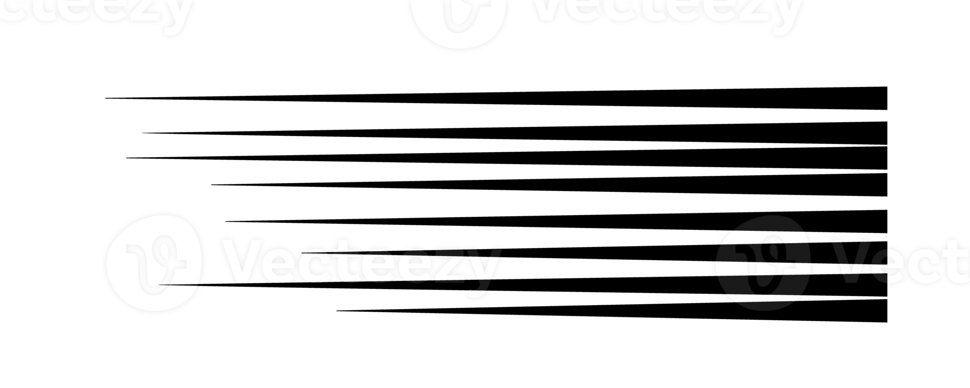 Cartoon speed lines. high speed movement 20918247 PNG