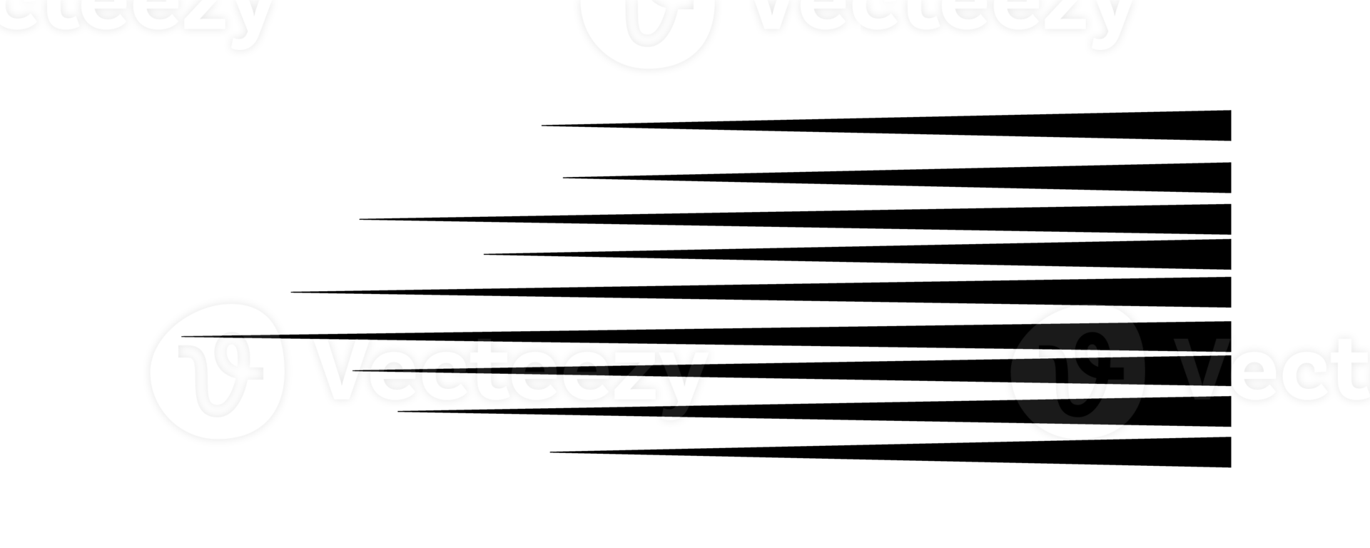 Cartoon speed lines. high speed movement 20918303 PNG