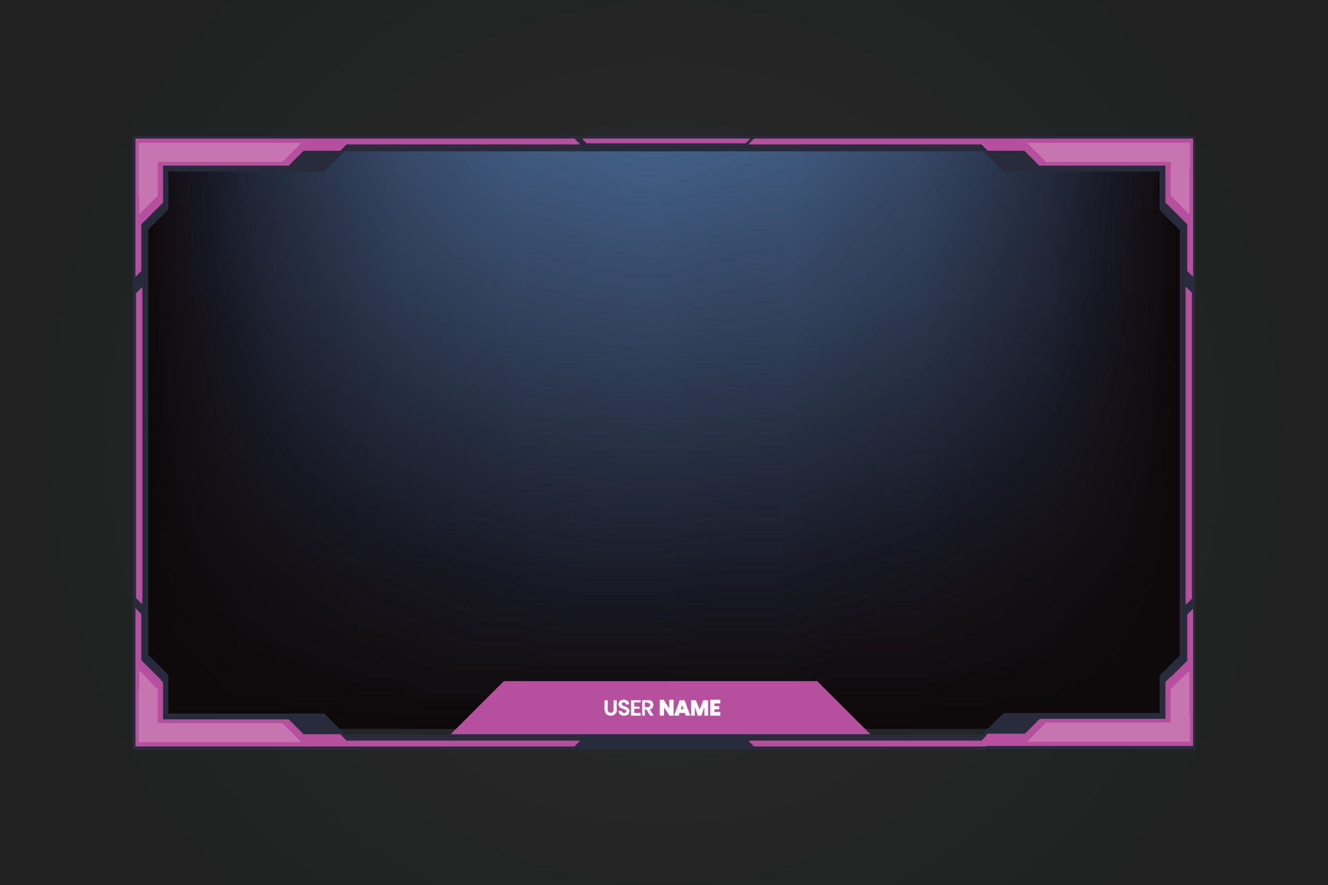 Live Stream Overlay Vector Art Icons And Graphics For Free Download