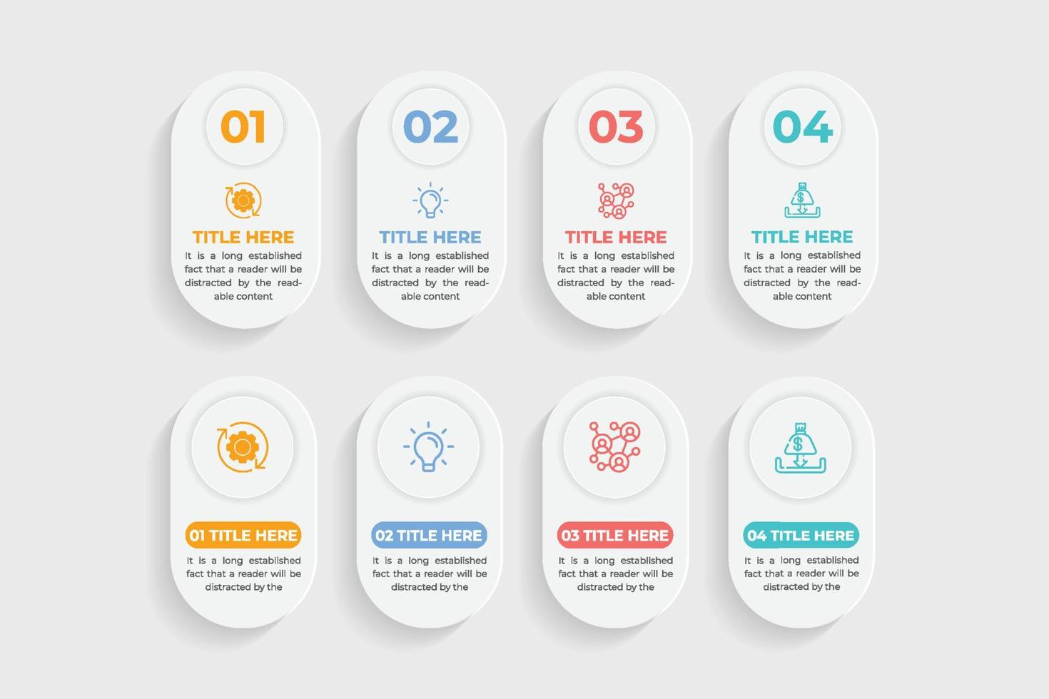 Creative data infographic and visualization template vector with ...