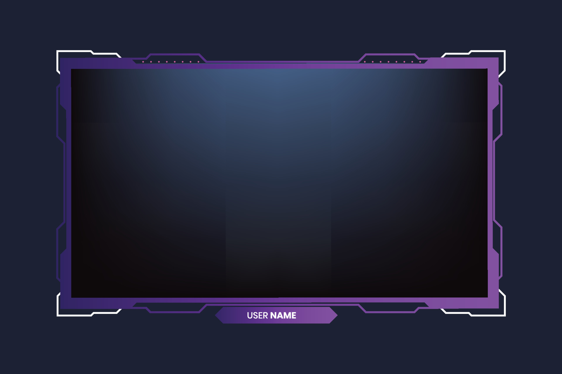 Live gaming overlay design with abstract shapes. Broadcast screen panel ... Live gaming overlay design with abstract shapes. Broadcast screen panel ...