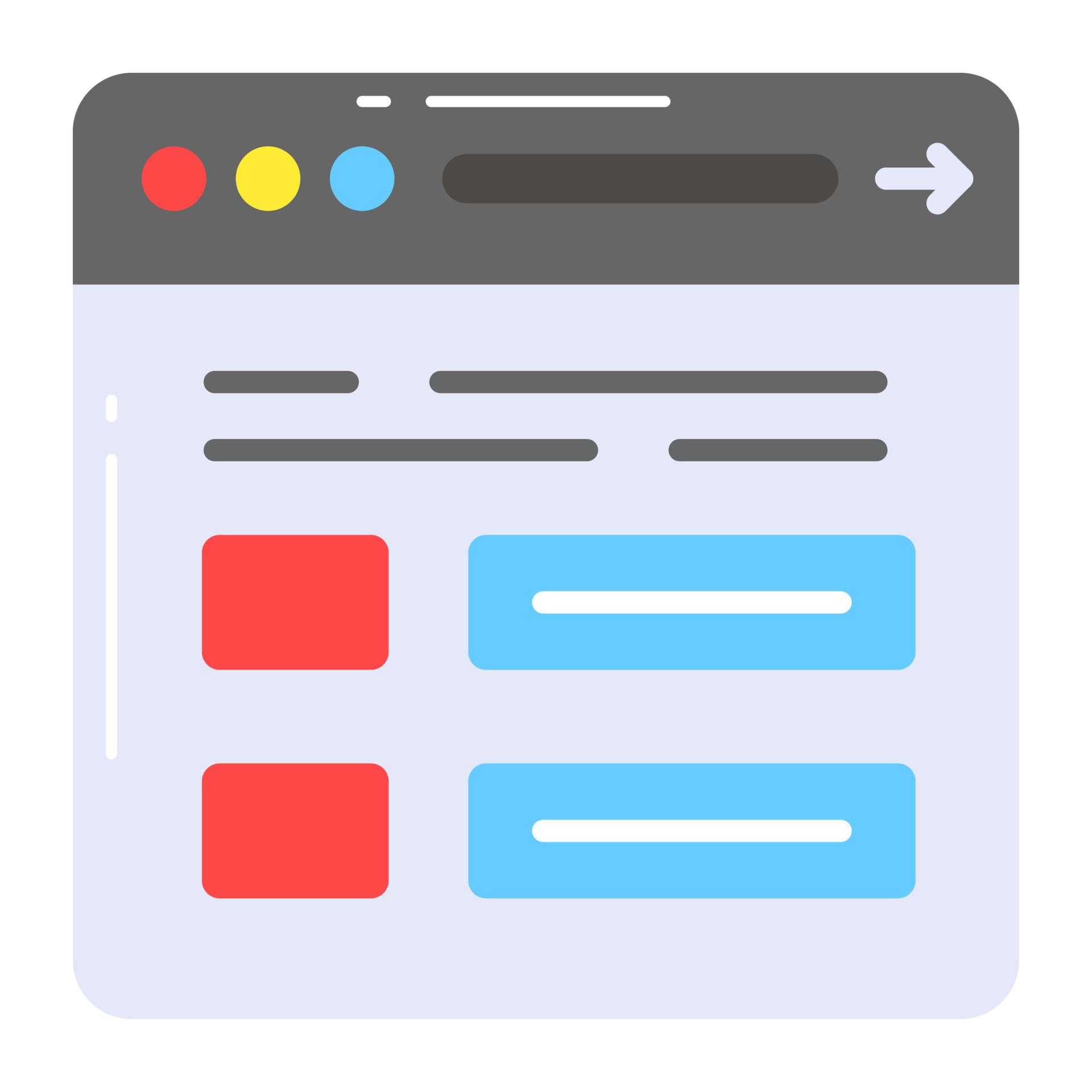 Web Page design vector design in modern style, premium icon 20921018 ...