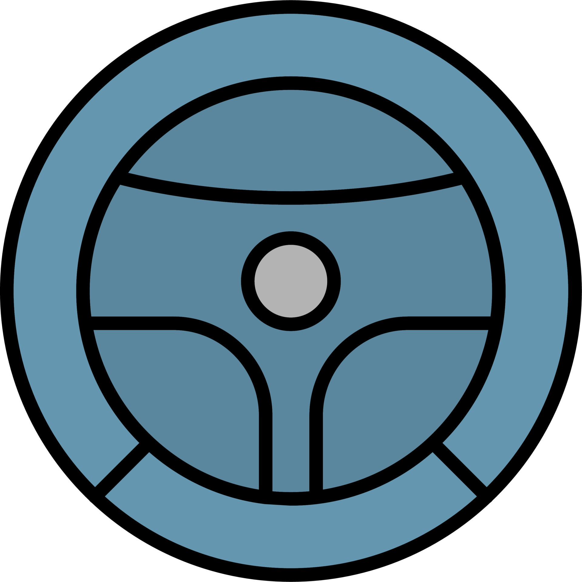 Steering Wheel Vector Icon 20925891 Vector Art at Vecteezy