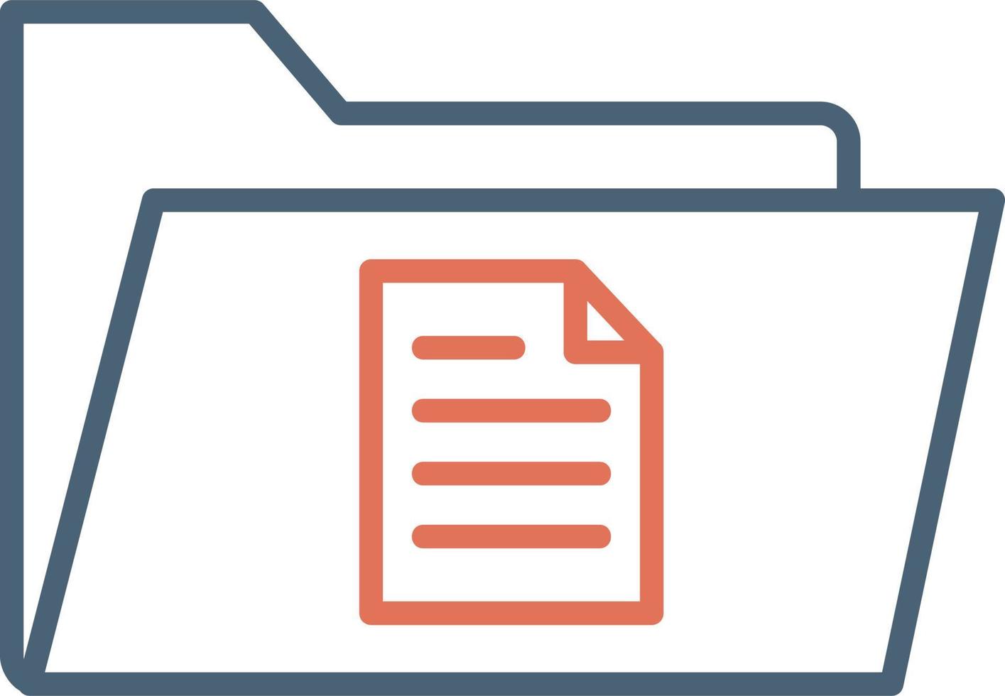File Folder Vector Icon 20926394 Vector Art At Vecteezy