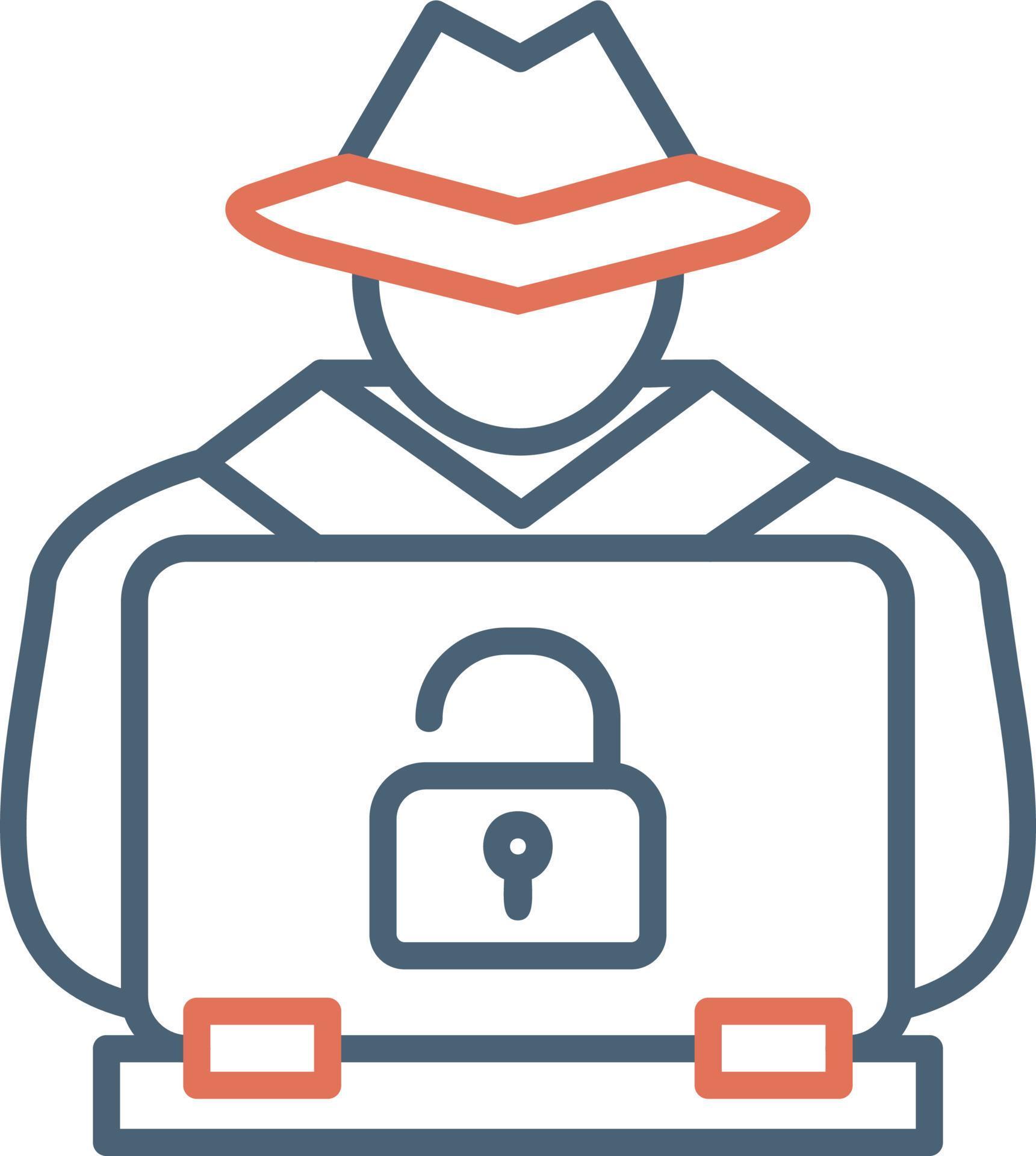 Hacker Cyber Attack Vector Icon 20926710 Vector Art at Vecteezy