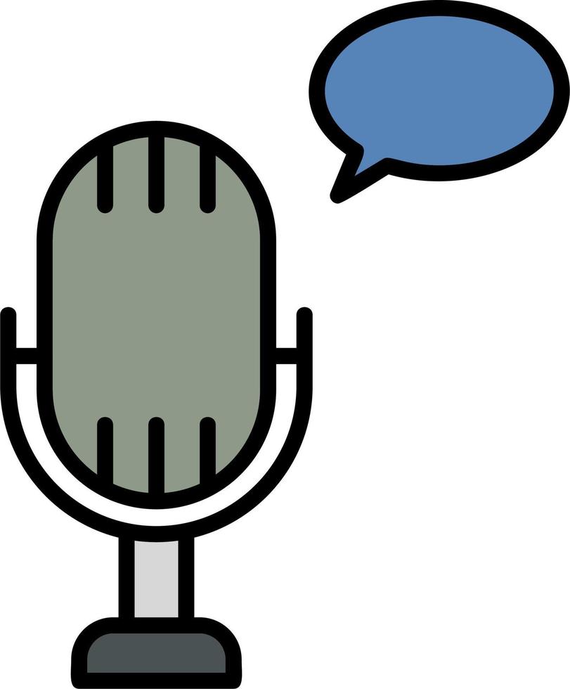 Voice Message Vector Icon 20927895 Vector Art at Vecteezy