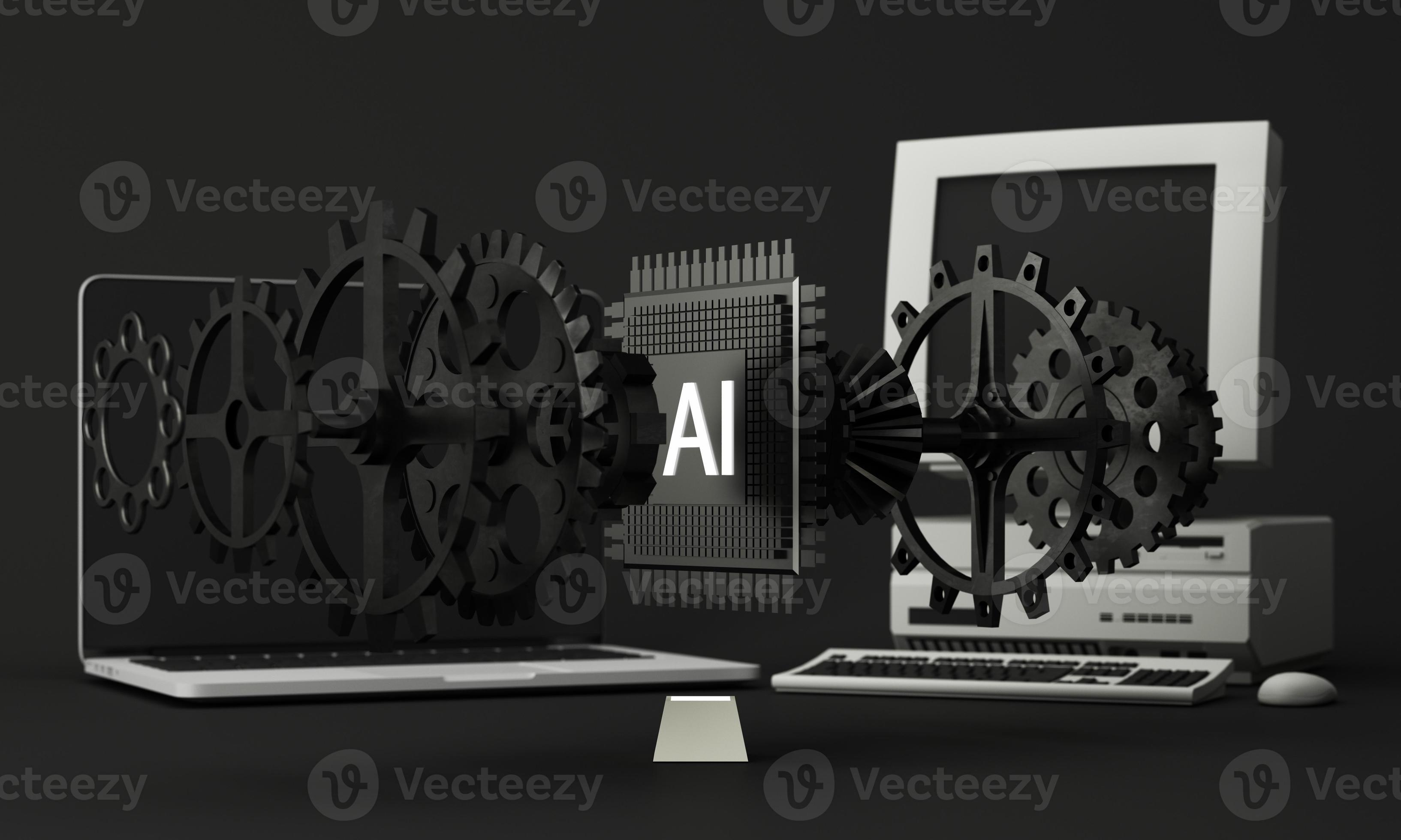 Artificial intelligence AI data mining, deep learning technologies. 20927997 Stock Photo at Vecteezy