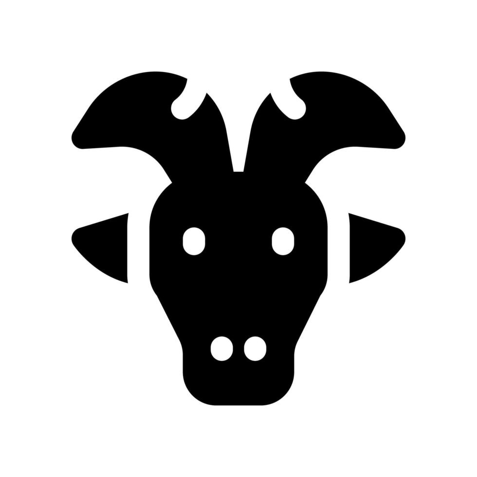goat icon for your website design, logo, app, UI. 20934789 Vector Art ...