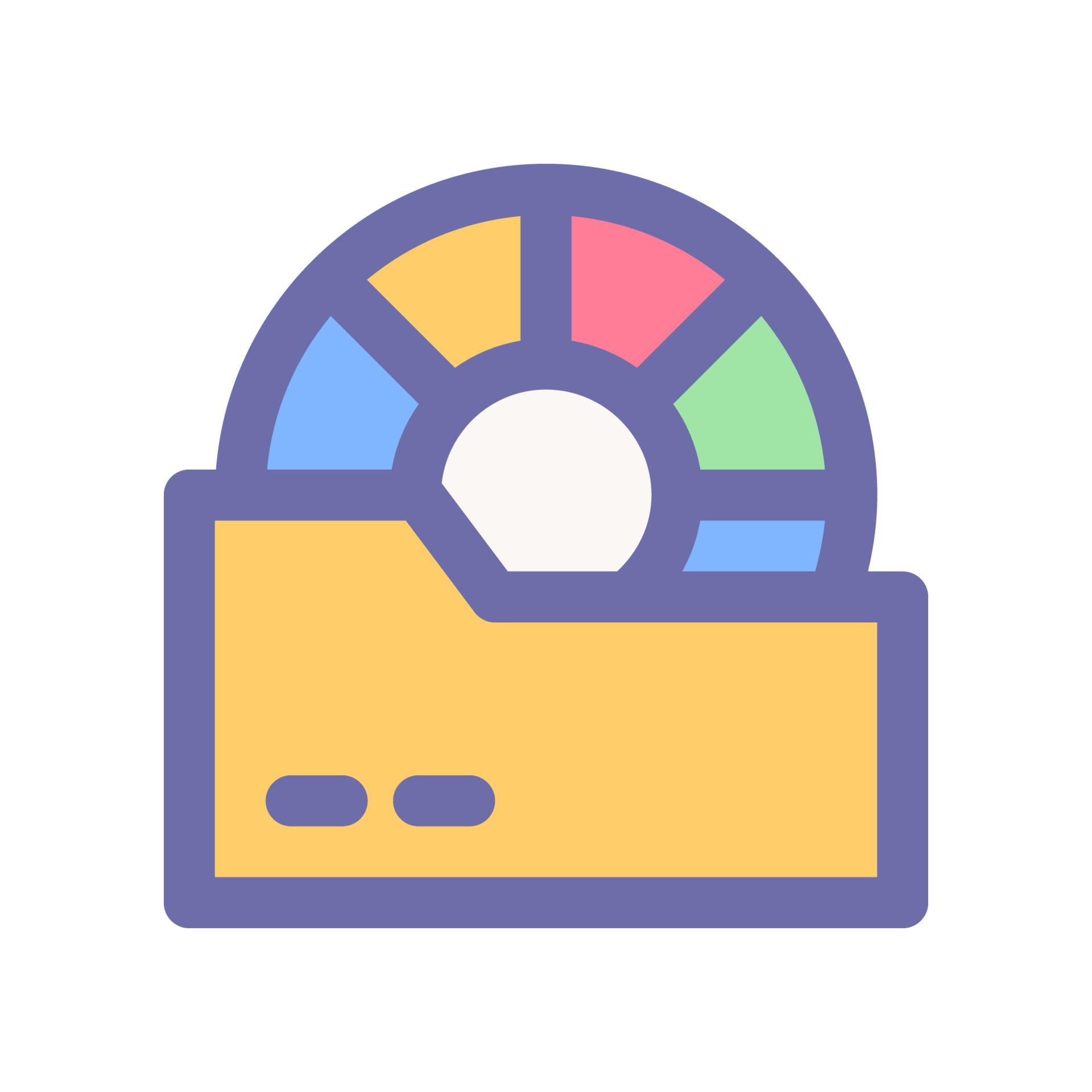 folder icon for your website design, logo, app, UI. 20935671 Vector Art ...
