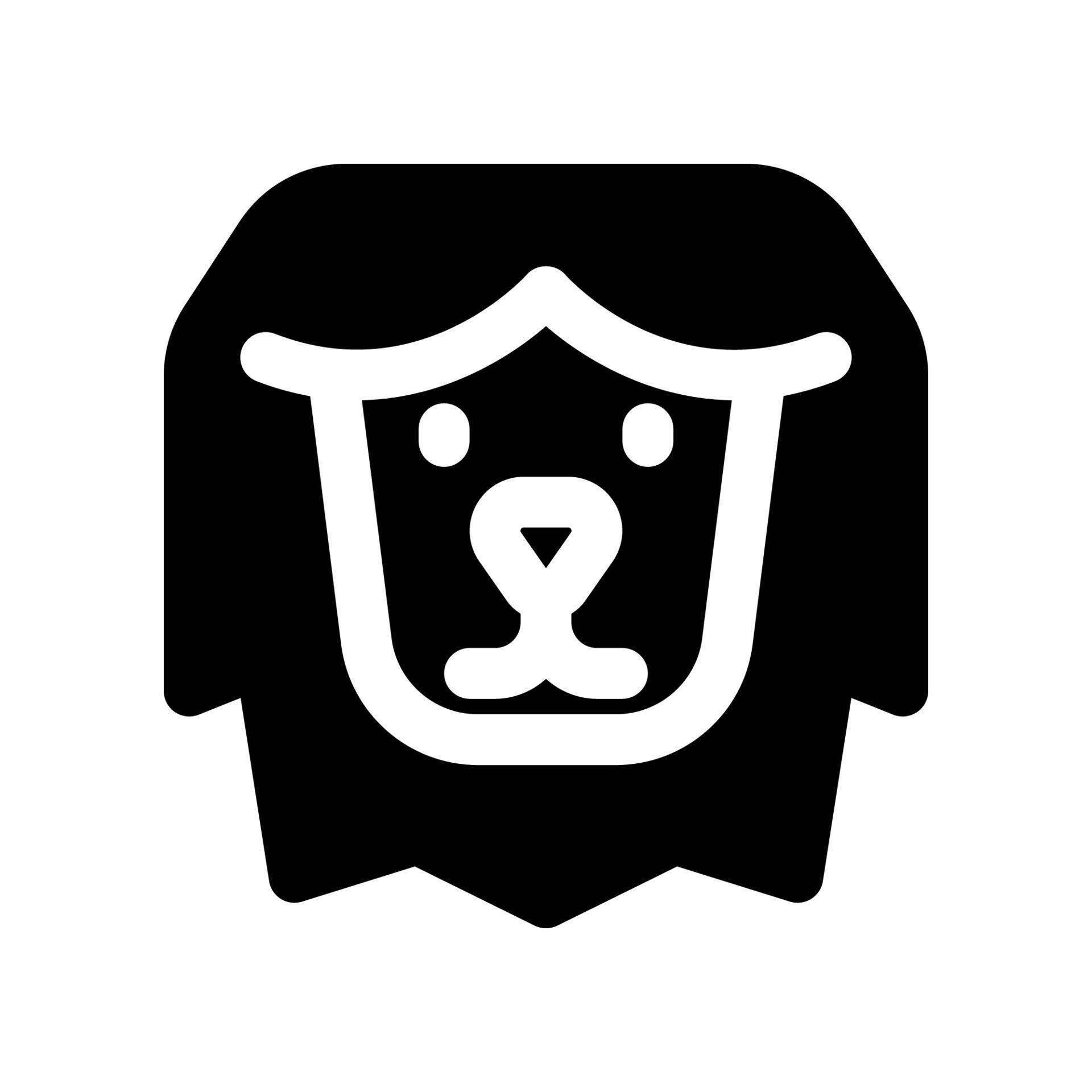 lion icon for your website design, logo, app, UI. 20936100 Vector Art ...